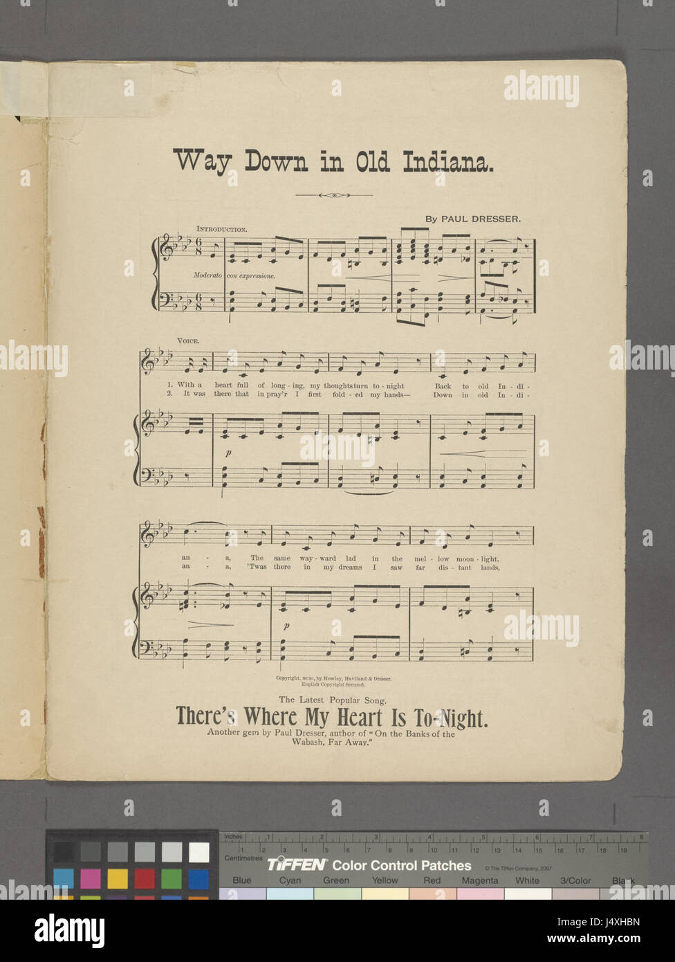 Old map of indiana hi-res stock photography and images - Alamy