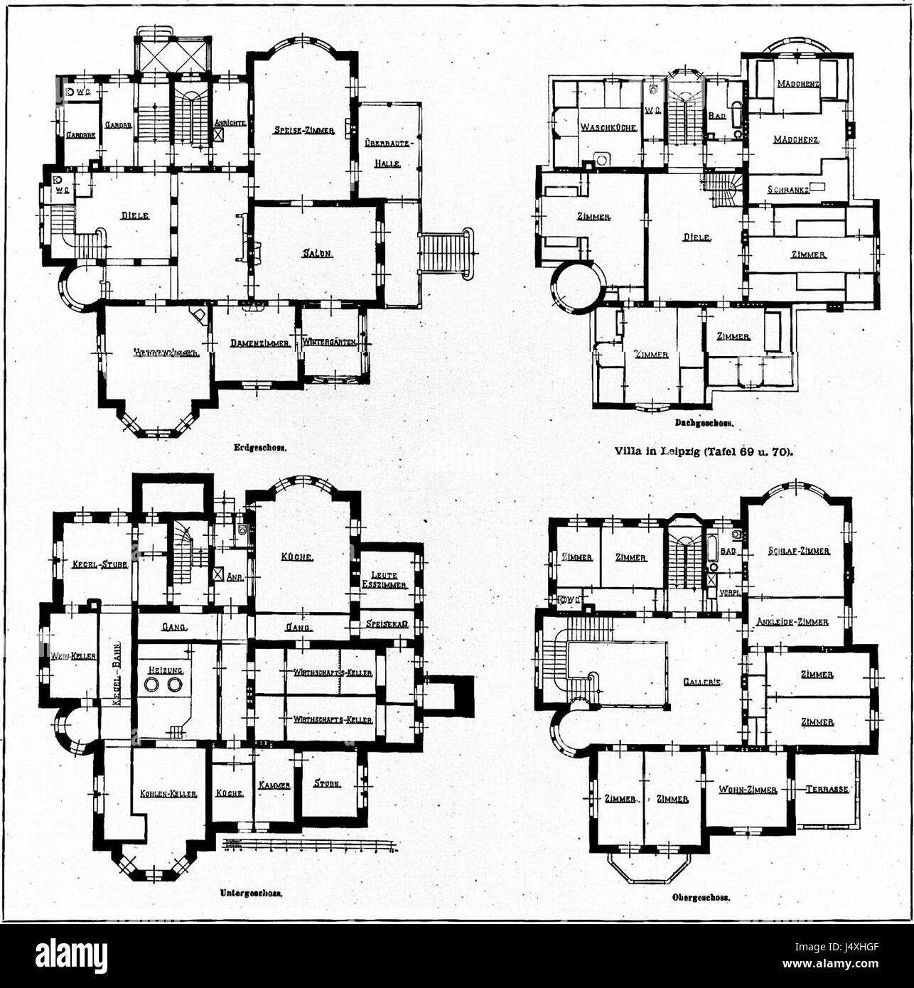 Robert schumann house Black and White Stock Photos & Images - Alamy