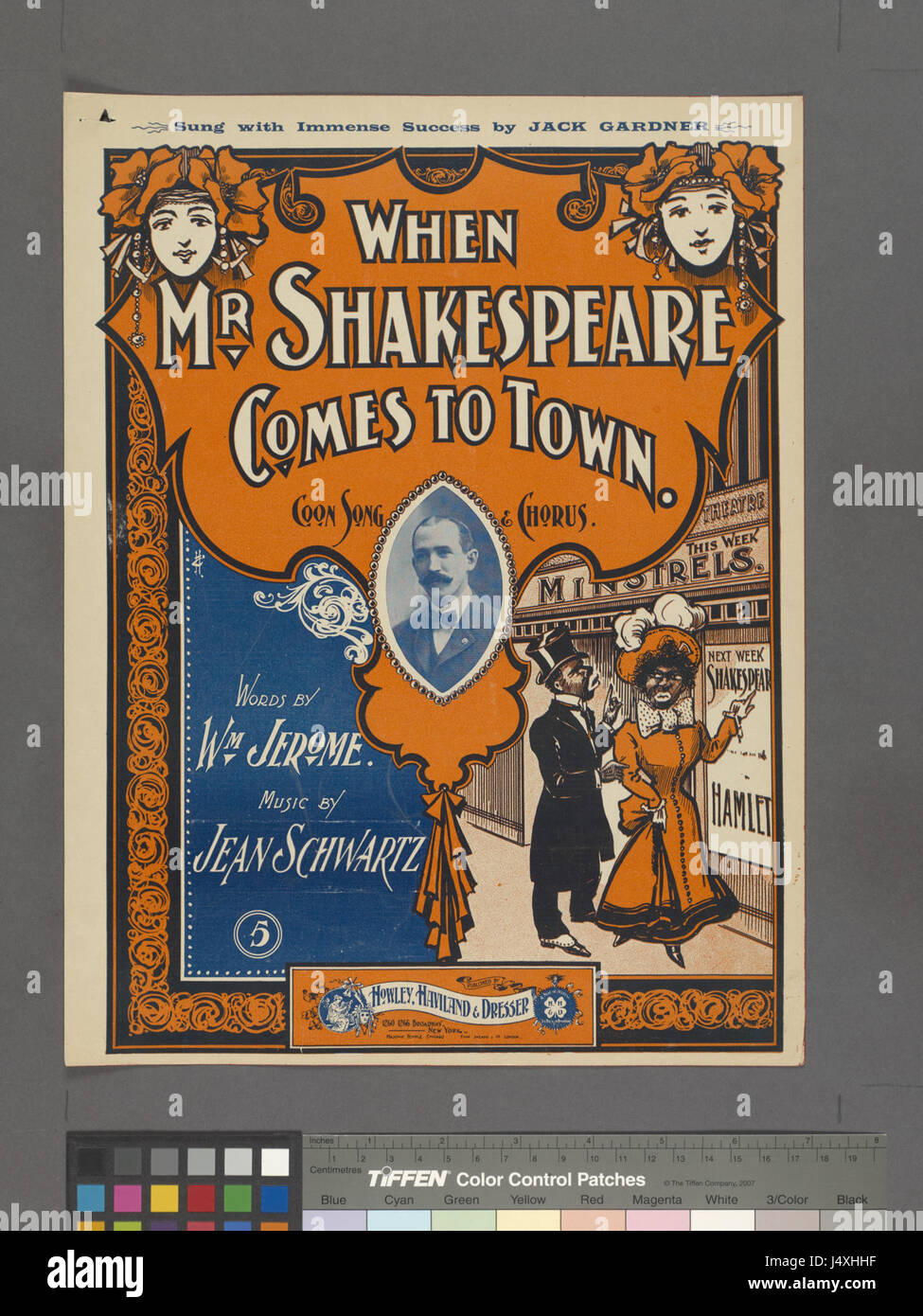 'When Mr. Shakespeare Comes to Town' is a work that reflects the ...