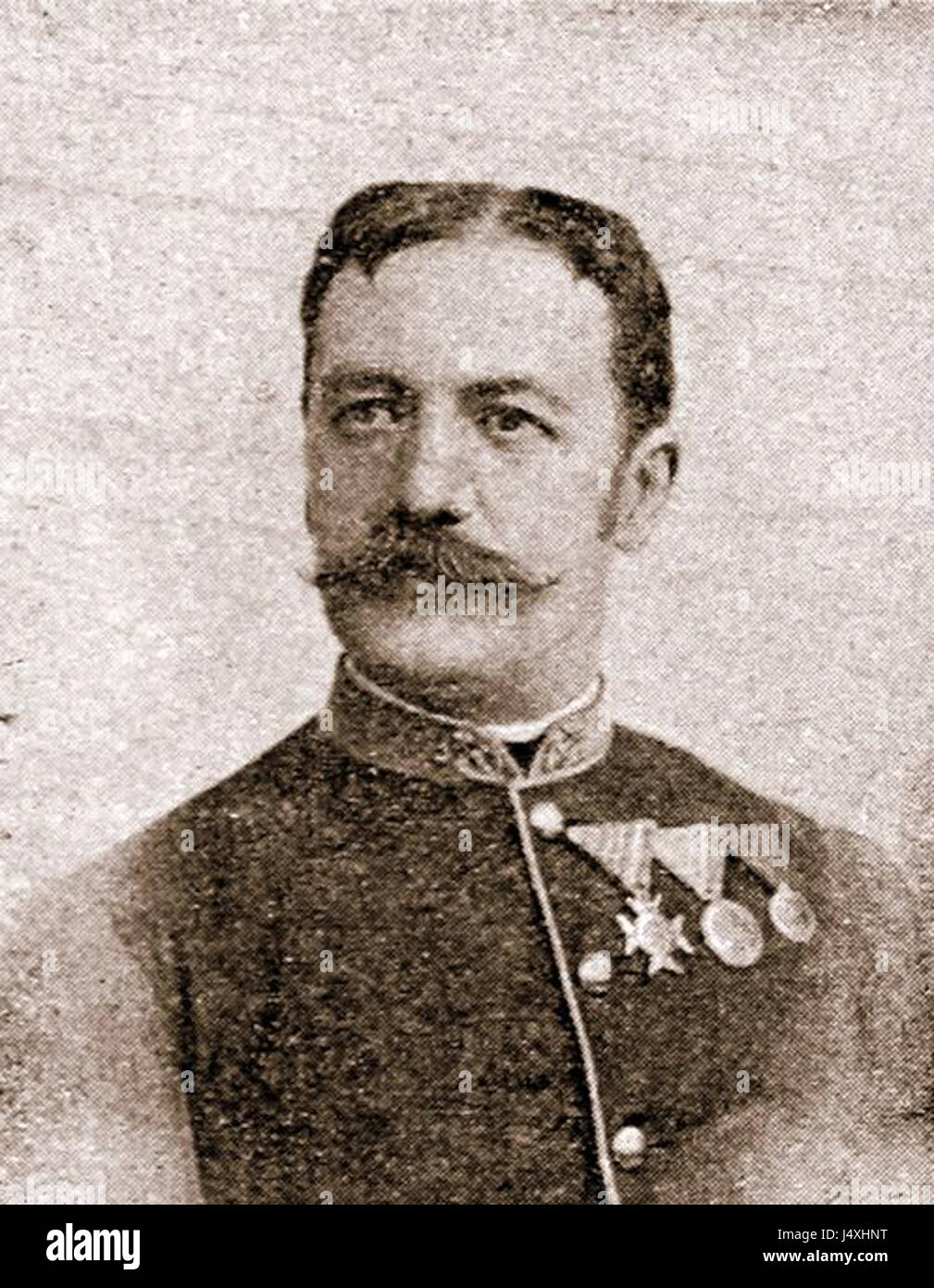 The Ziehrer portrait depicts the famous Austrian composer and conductor ...