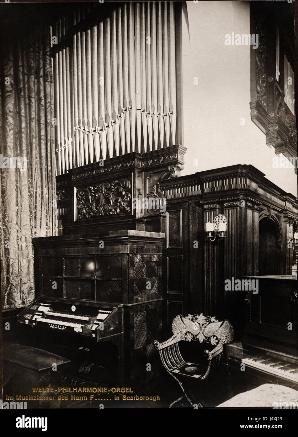 Welte Organ Scarborough Stock Photo - Alamy