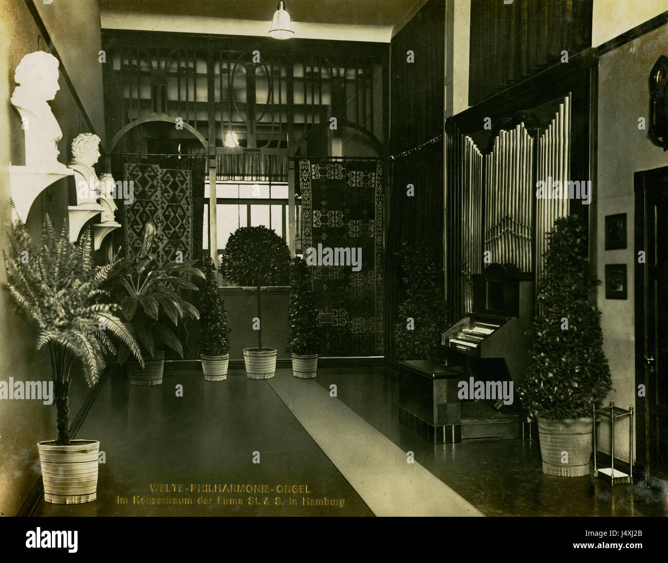 Welte Organ Steinway hamburg Stock Photo - Alamy