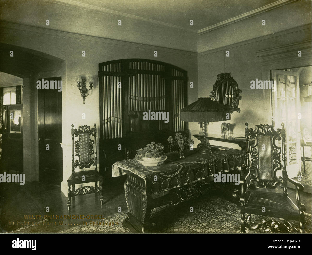 Welte organ philadelphia Stock Photo - Alamy