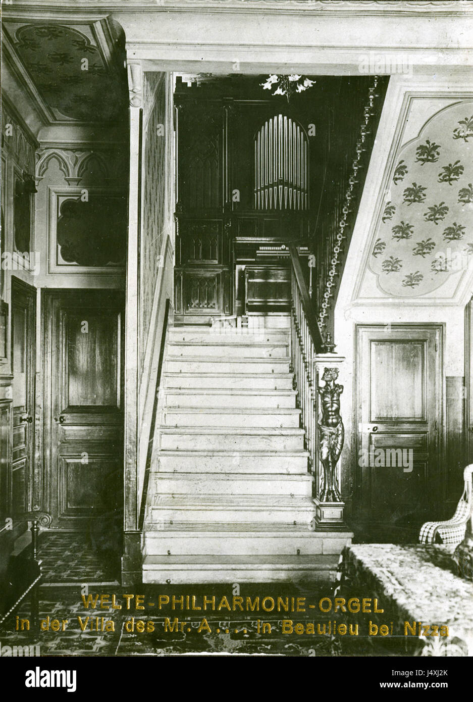 The Welte organ at Beaulieu, a mechanical pipe organ known for its ...