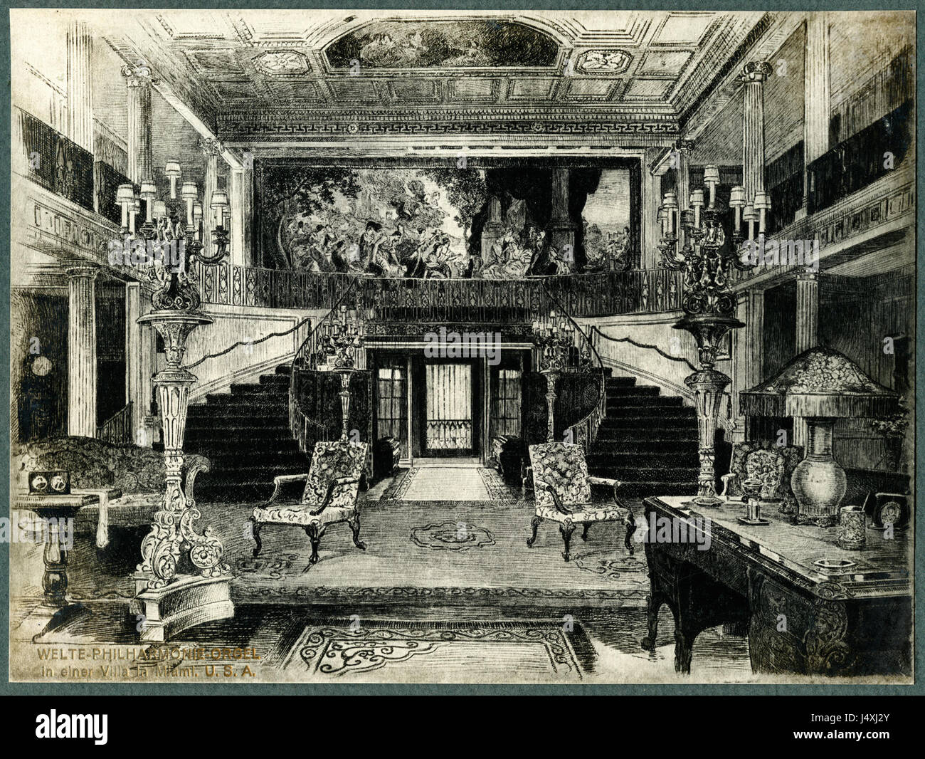 Welte organ miami Stock Photo - Alamy