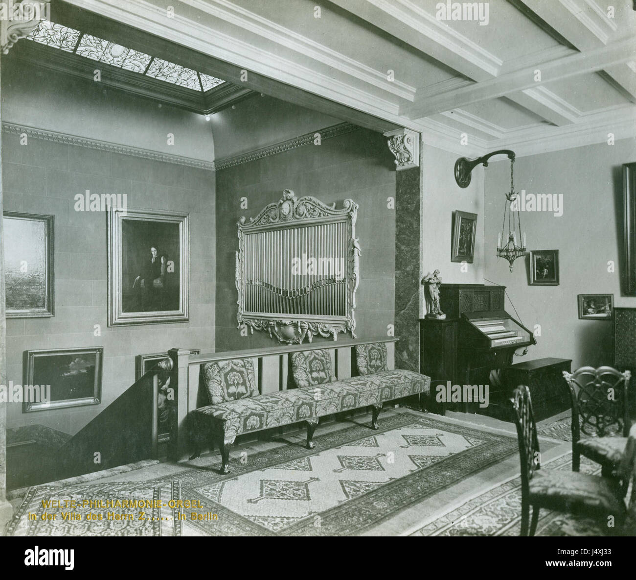 Welte organ berlin1 Stock Photo - Alamy