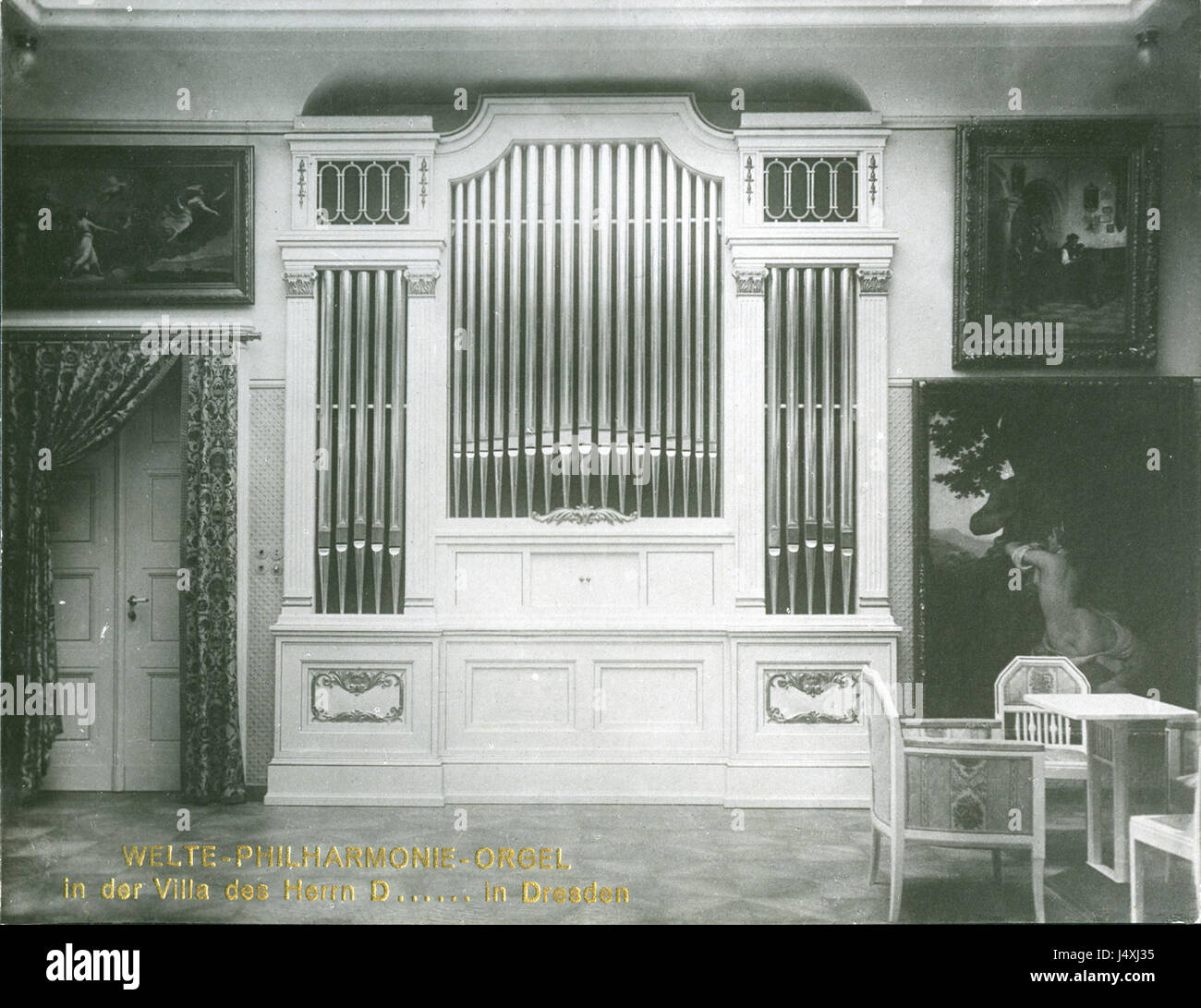 Welte organ dresden Stock Photo - Alamy