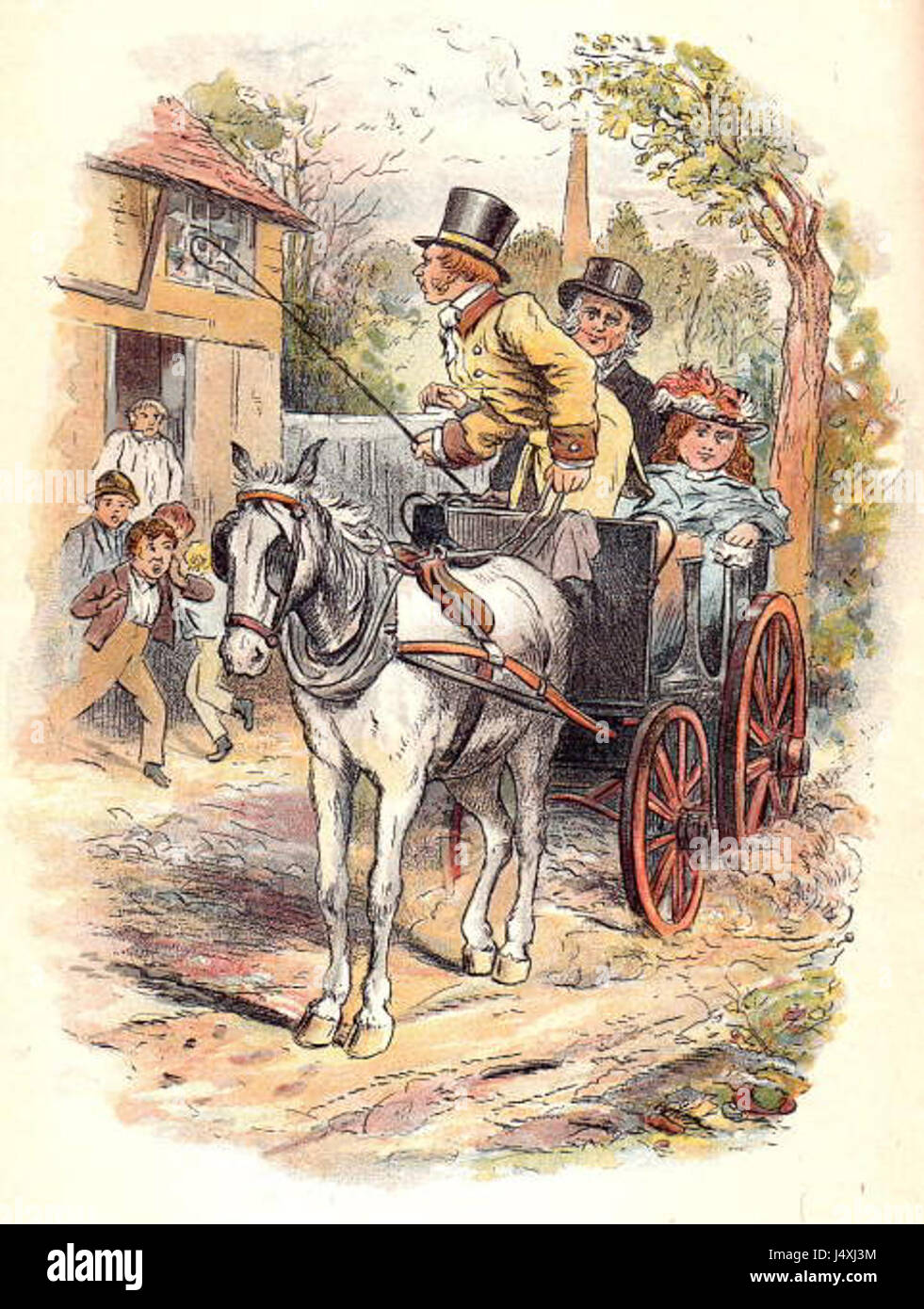 The Boffin Progress (colorized as the Scribner's frontispiece, 1901 ...