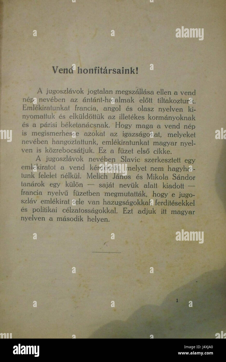 This work, *Vend honfitarsaink*, is a Hungarian-language text focusing ...