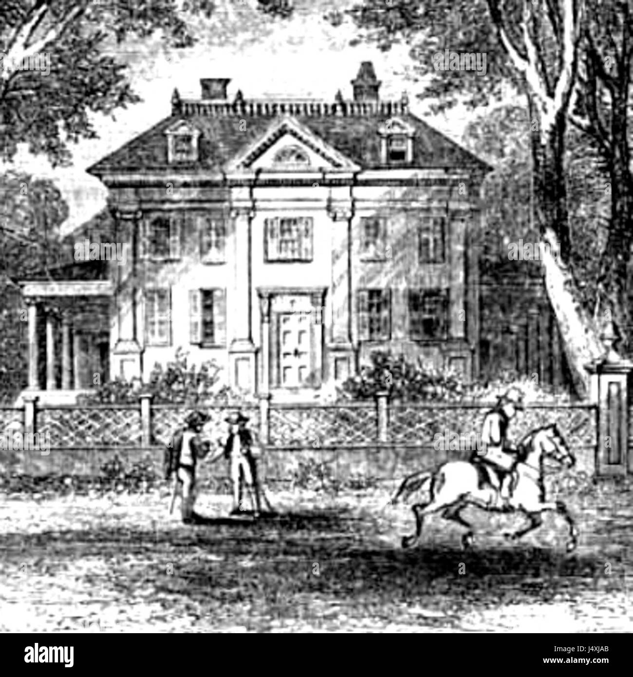 This image depicts Washington Headquarters in Cambridge during 2011 ...