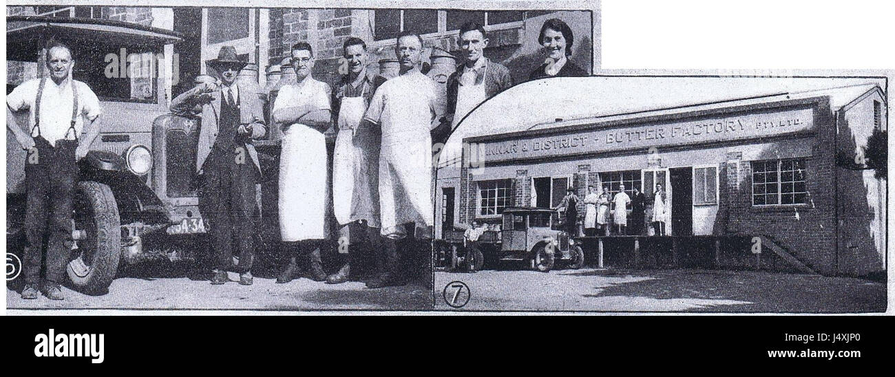 Vintage butter factory hi-res stock photography and images - Alamy