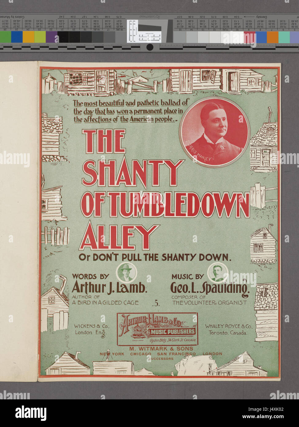 This image depicts a run-down alley, often referred to as a shantytown ...