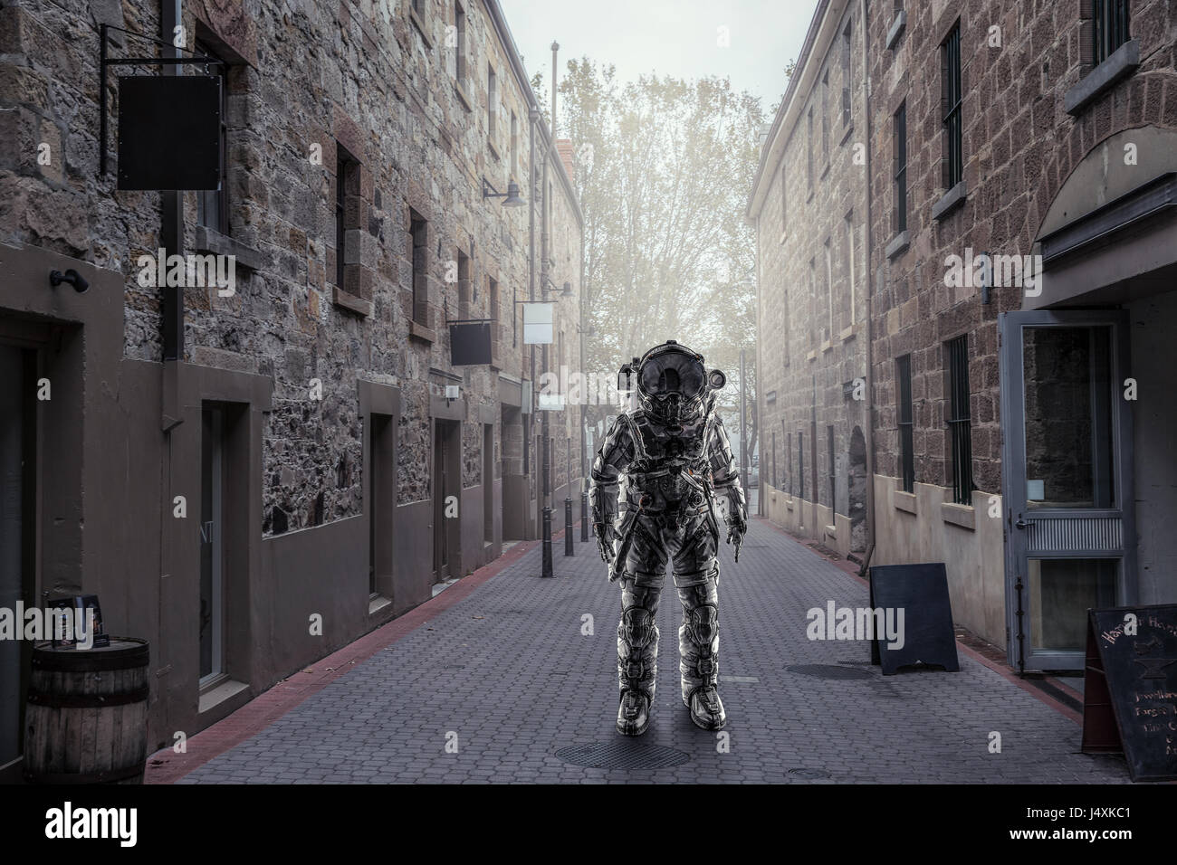 Modern astronaut hi-res stock photography and images - Alamy