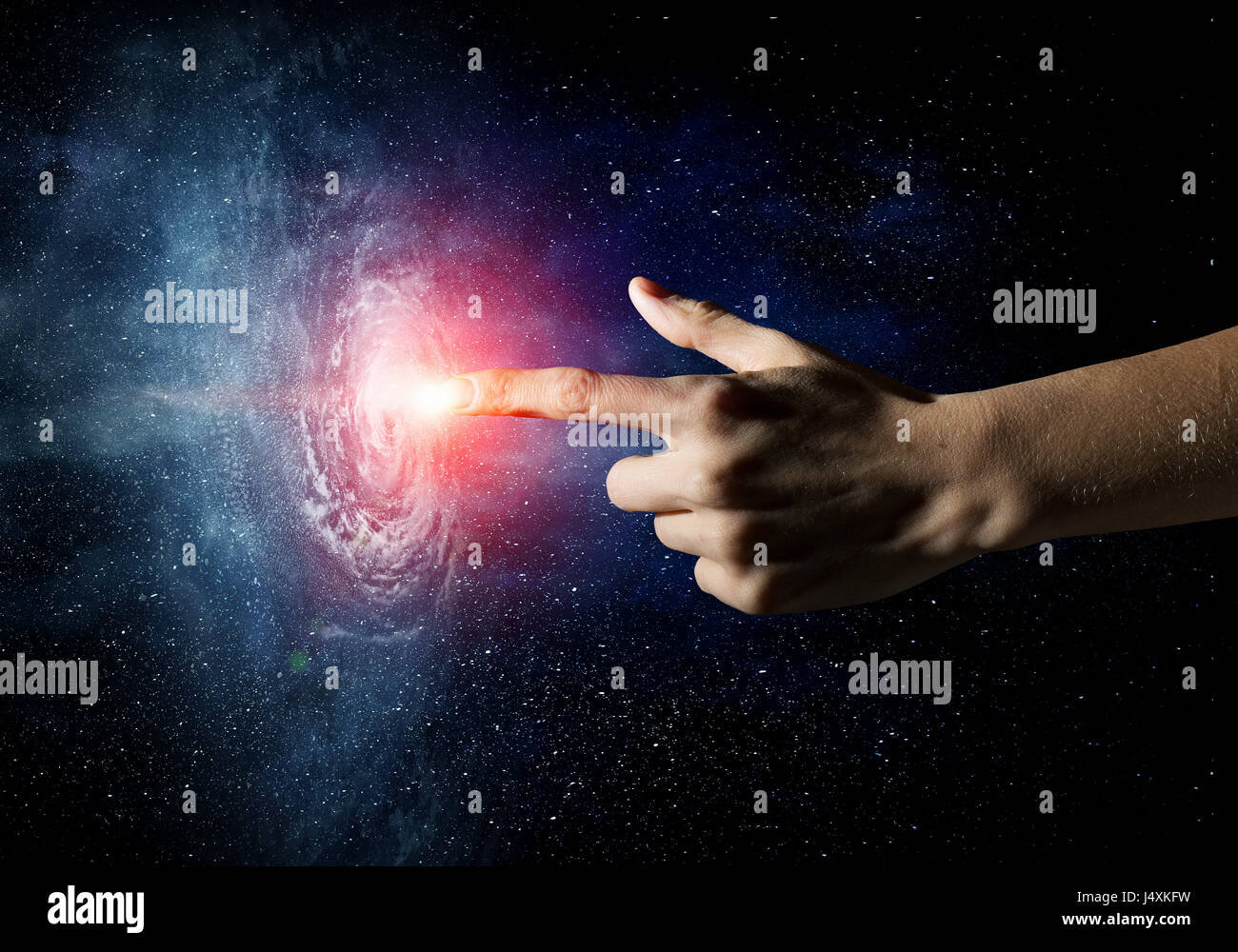 Hands touching star hi-res stock photography and images - Alamy