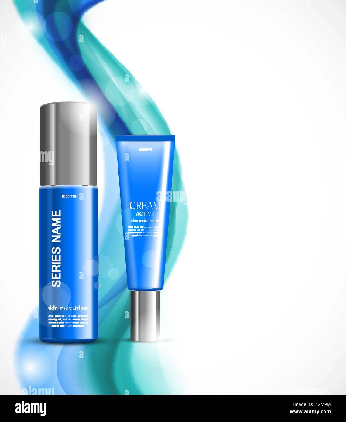 Skin moisturizer cosmetic design template Stock Vector Image & Art - Alamy