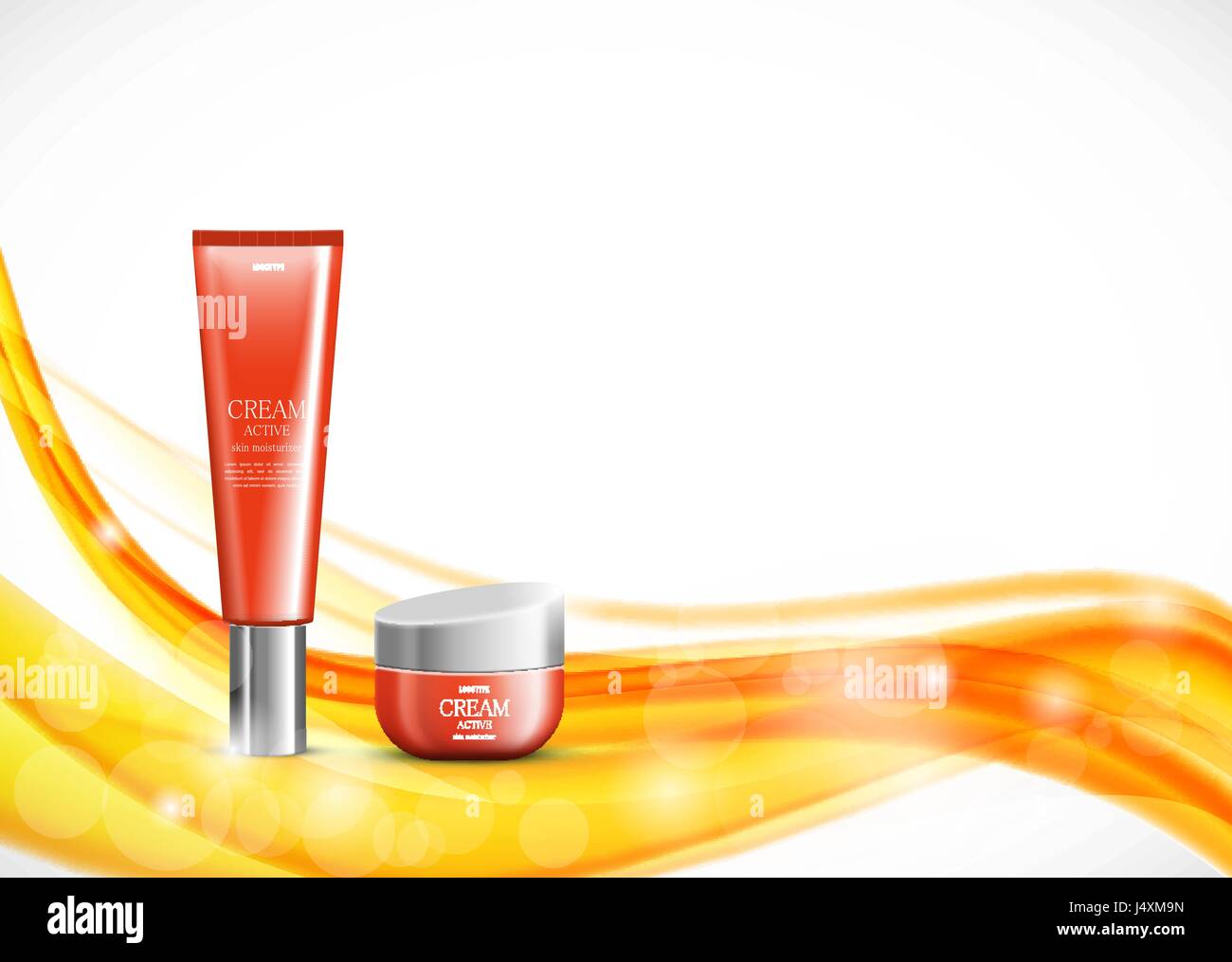 Skin moisturizer cosmetic design template Stock Vector Image & Art - Alamy