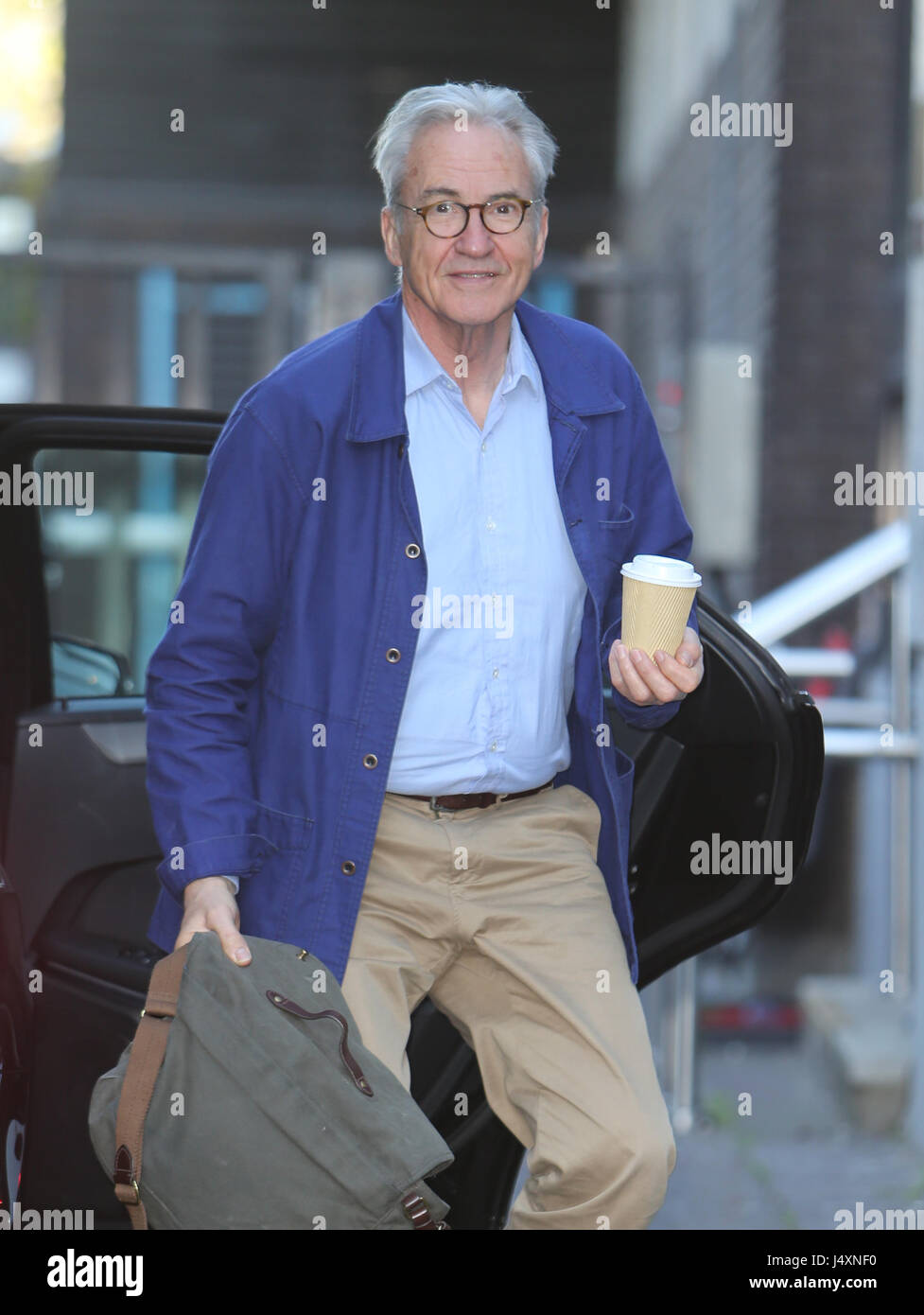 Larry Lamb outside ITV Studios Featuring: Larry Lamb Where: London ...