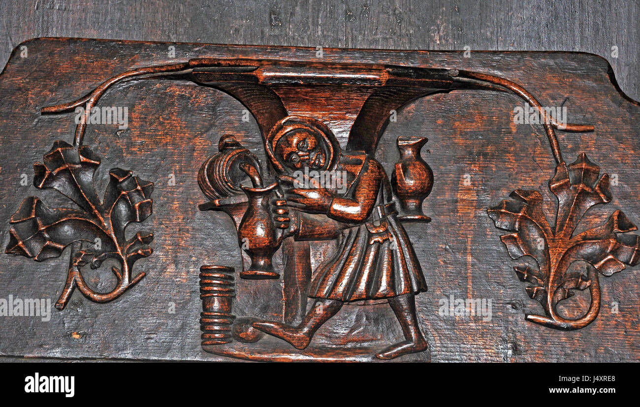 Medieval misericord hi-res stock photography and images - Alamy