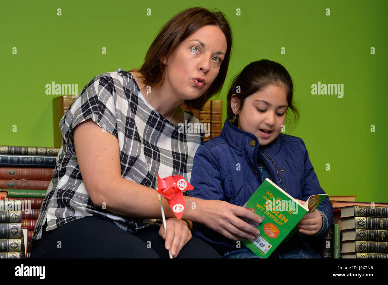 PERMISSION GRANTED Scottish Labour leader Kezia Dugdale with Marwa ...