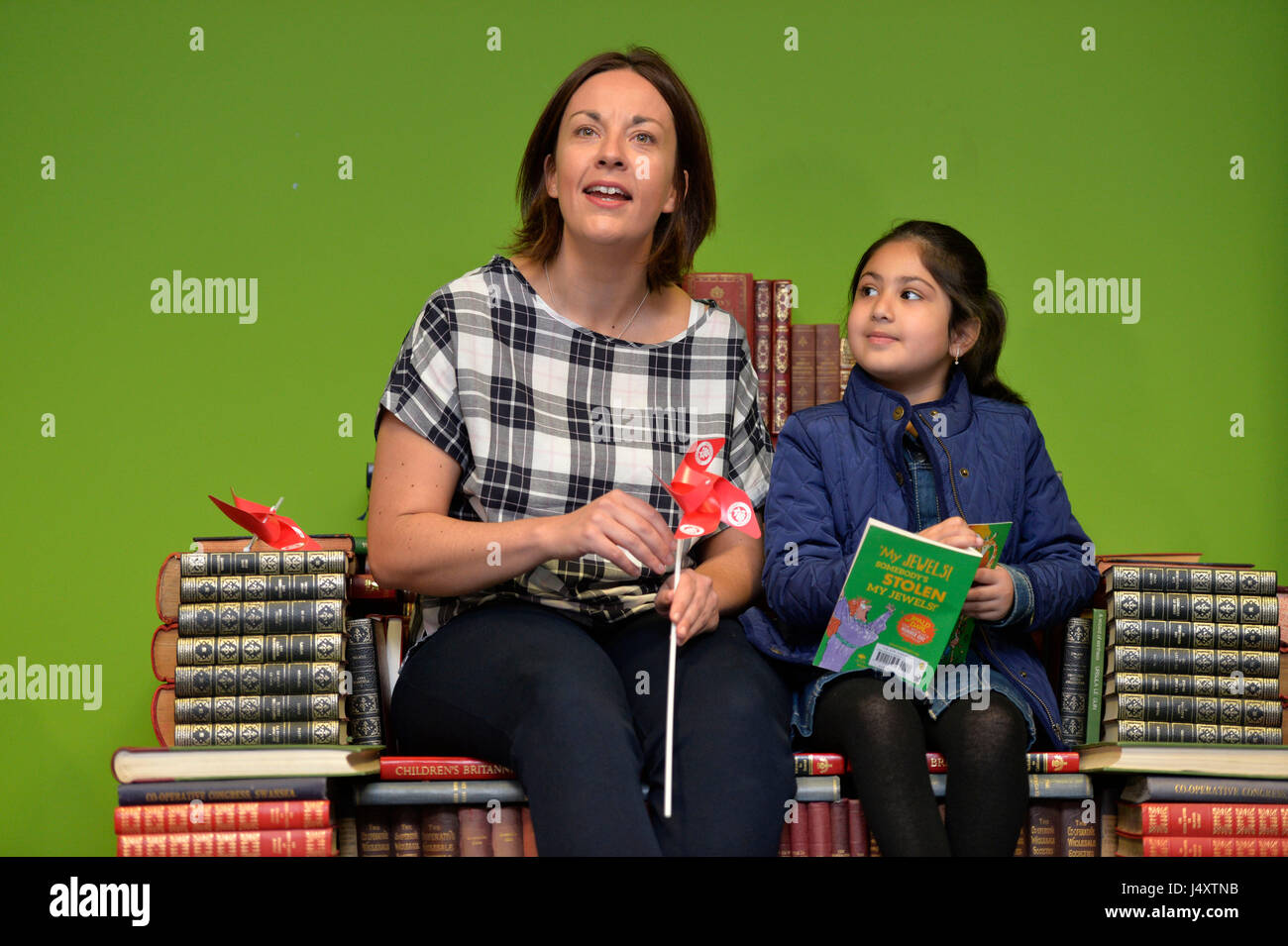 PERMISSION GRANTED Scottish Labour leader Kezia Dugdale with Marwa ...