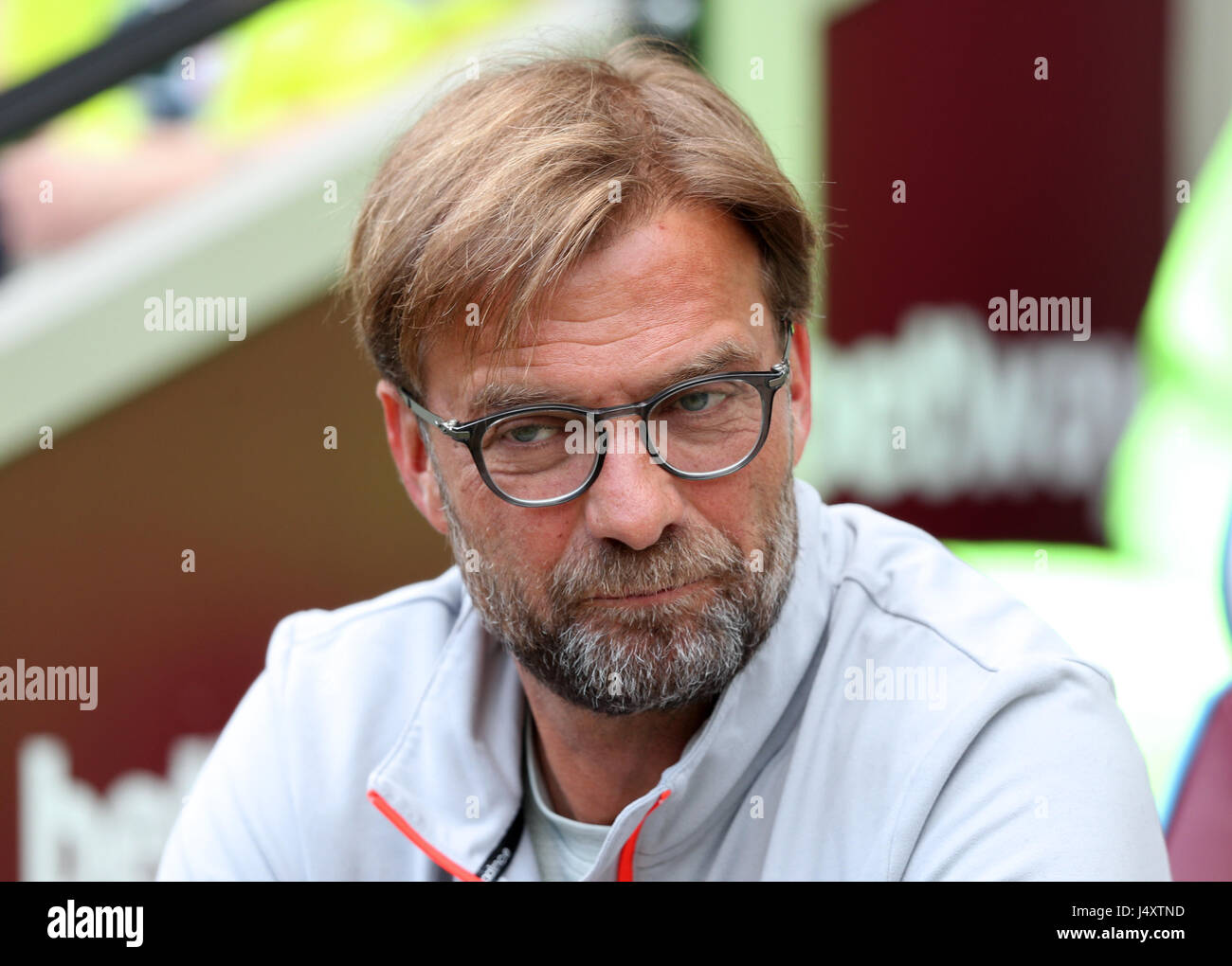 Liverpool manager Jurgen Klopp during the Premier League match at ...
