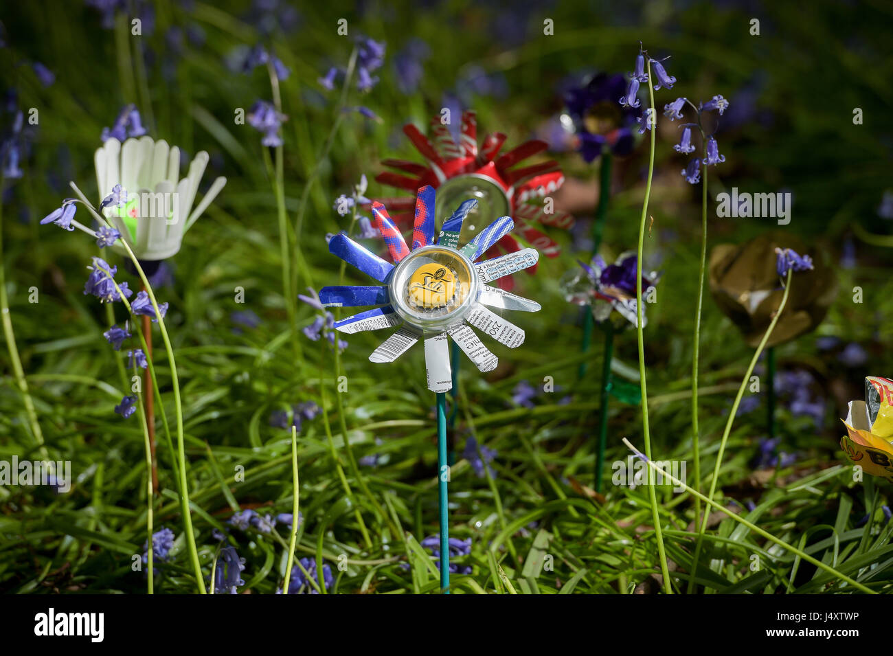 Recycled art installation hi-res stock photography and images - Alamy