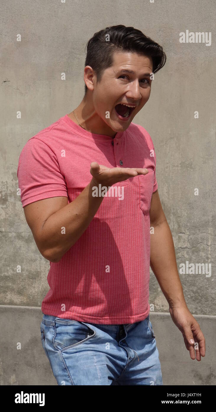 Person Making Hand Gesture Stock Photo - Alamy