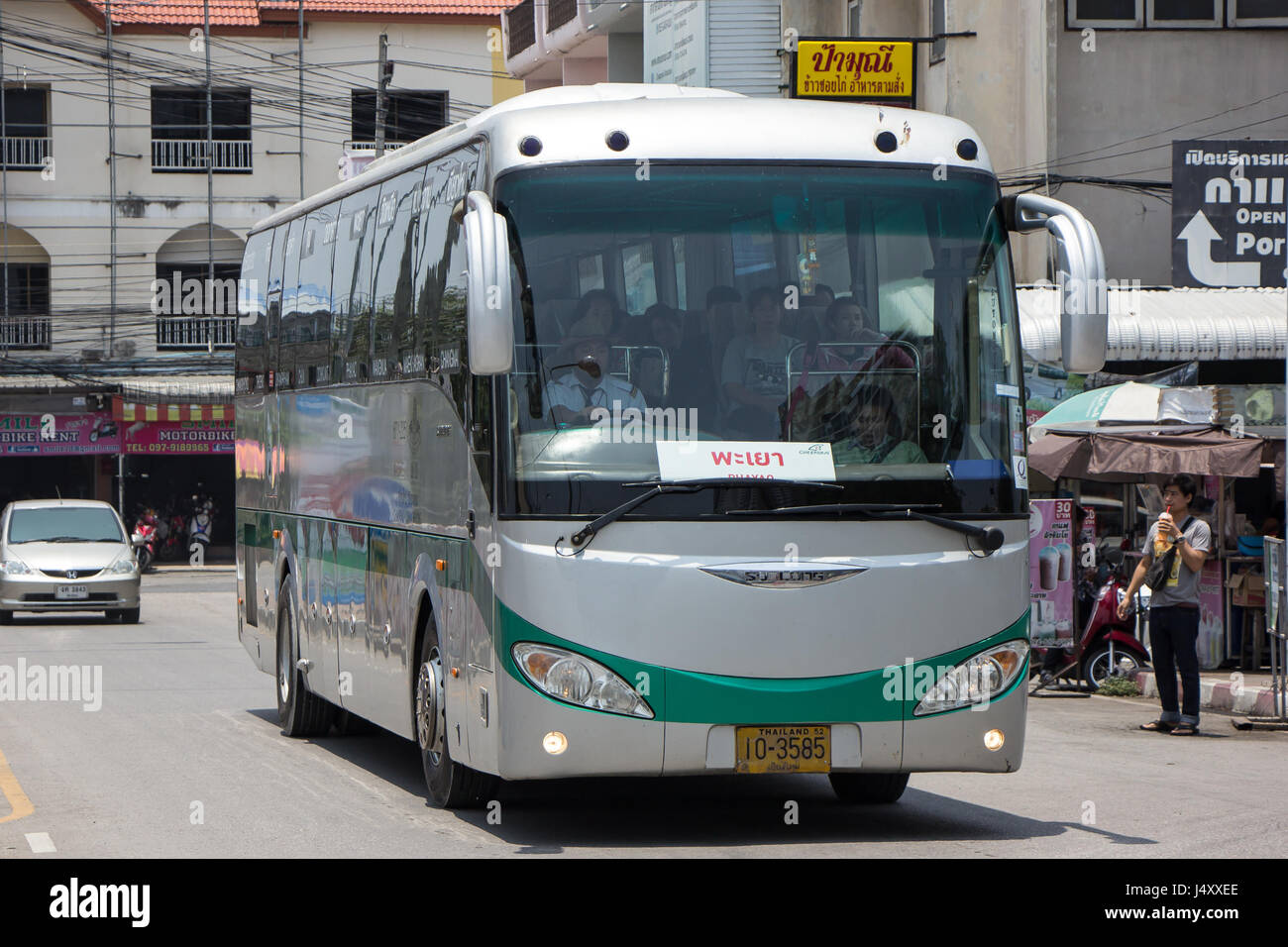 CHIANG MAI, THAILAND -MAY 1 2017: Sunlong Bus of Greenbus Company ...