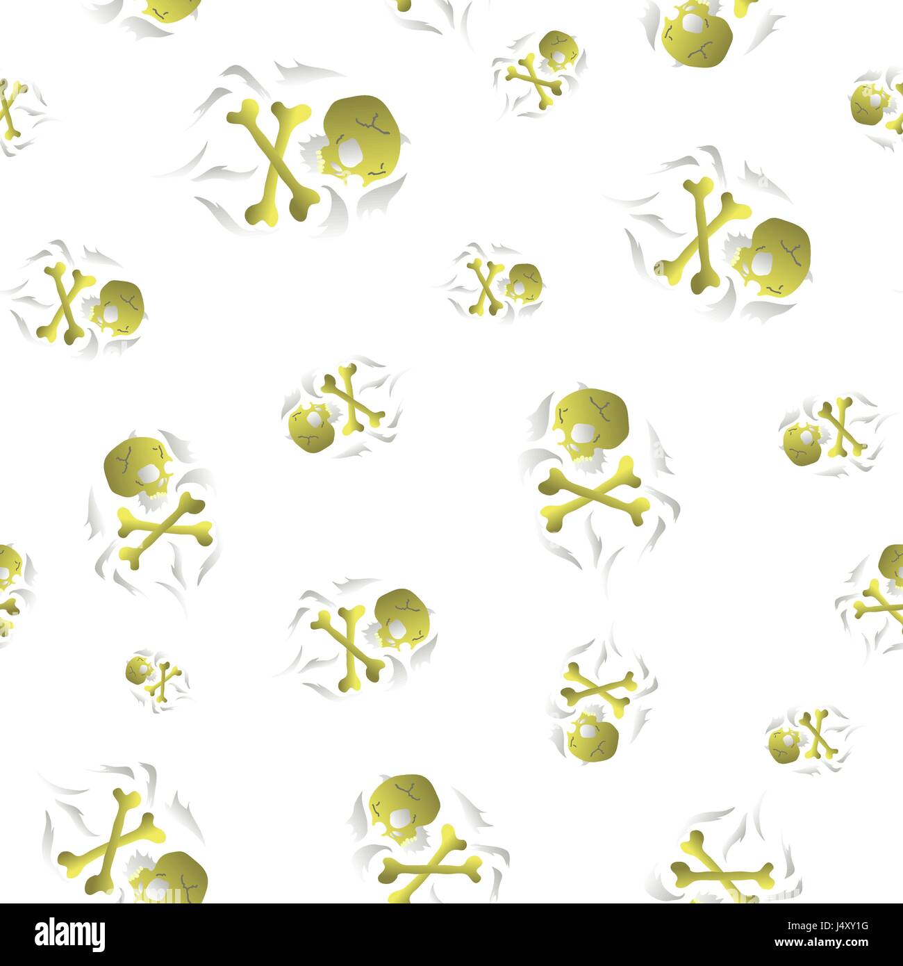 Human Skull Seamless Random Pattern Stock Vector Image & Art - Alamy