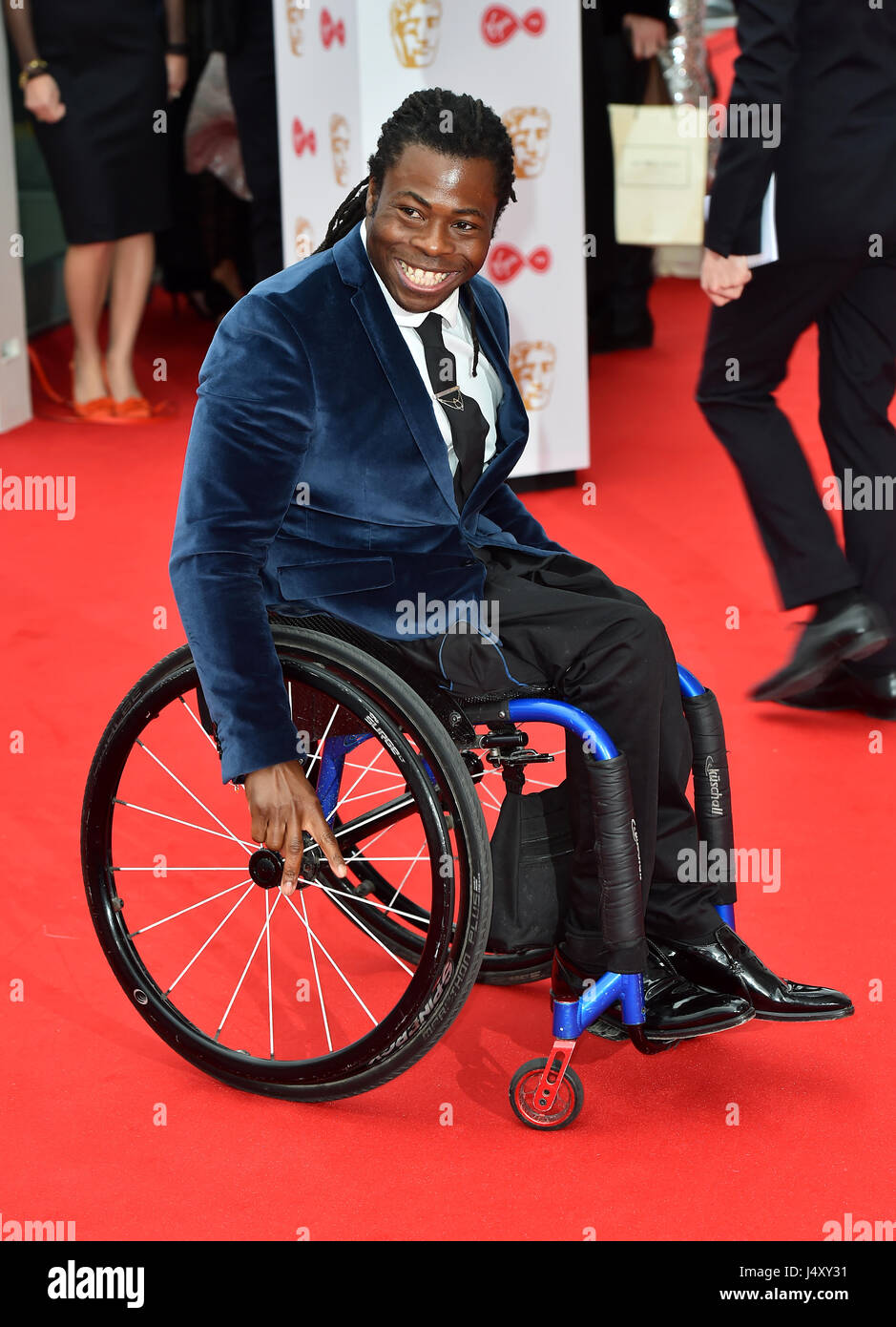 Ade Adepitan arriving for the Virgin TV British Academy Television ...