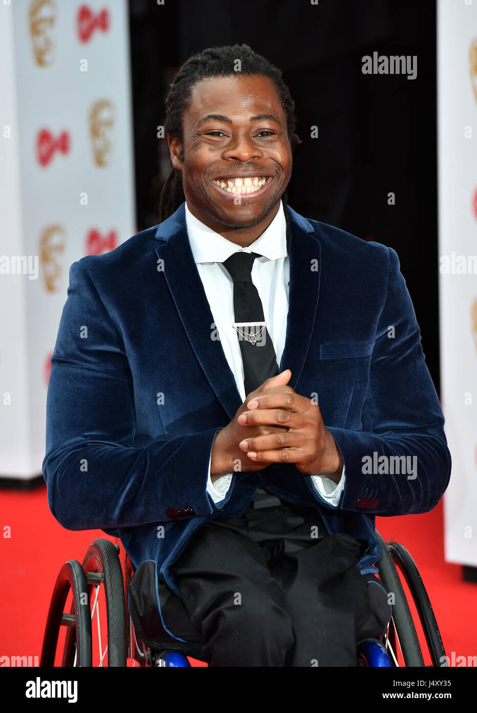 Ade Adepitan arriving for the Virgin TV British Academy Television ...