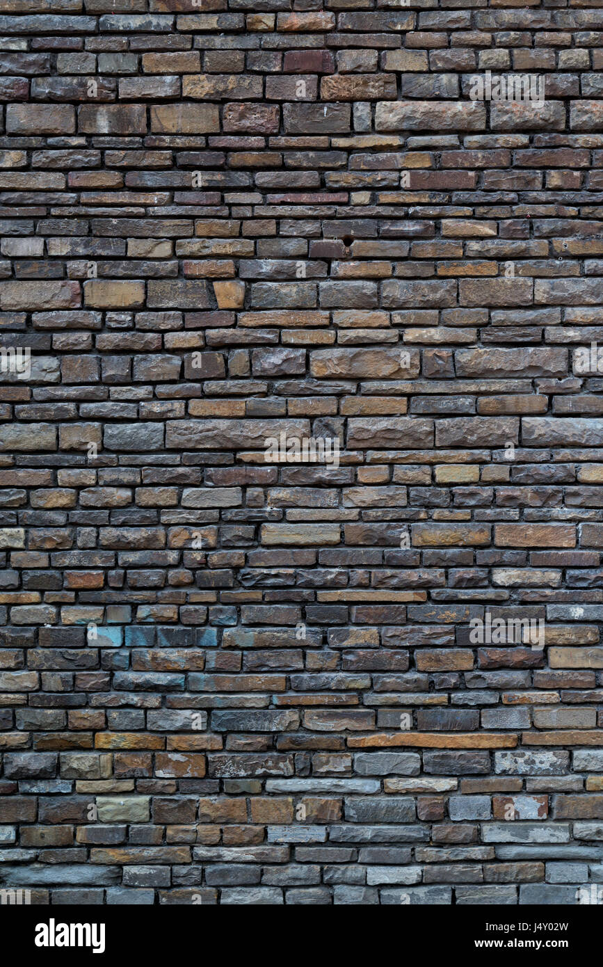 brick wall texture, modern grey surface of masonry Stock Photo - Alamy