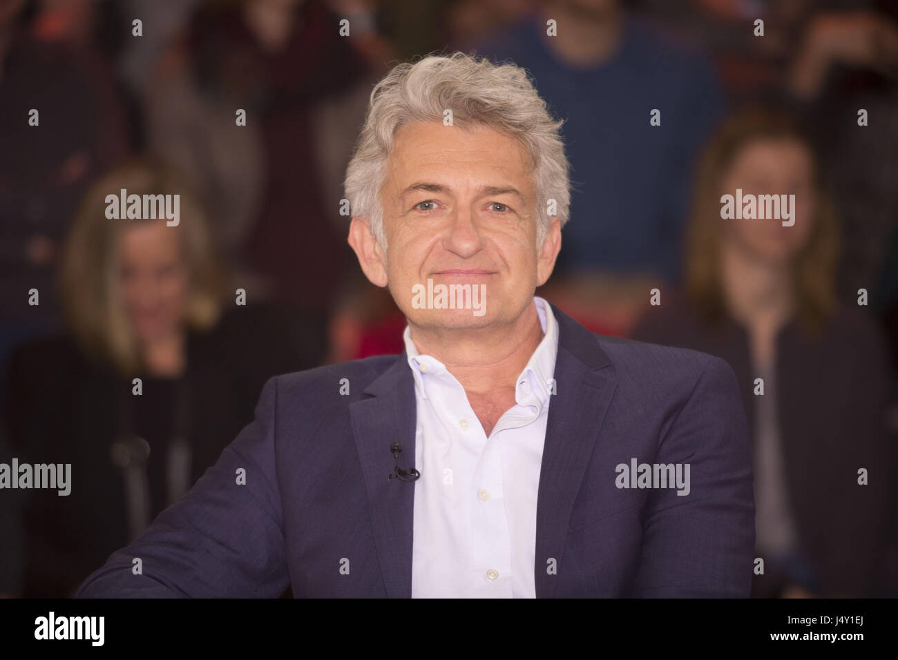 German ZDF TV Talkshow Markus Lanz at Fernsehmacher-Studio Featuring ...