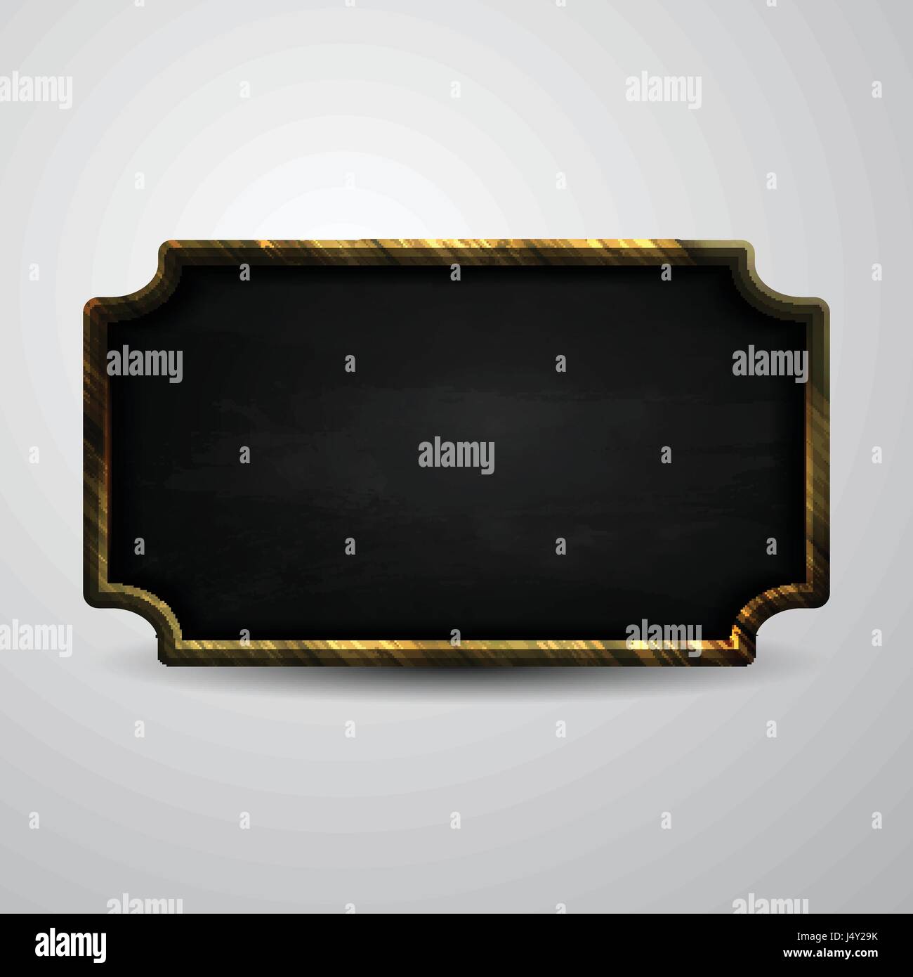 Wooden frame chalkboard background Stock Vector Image & Art - Alamy
