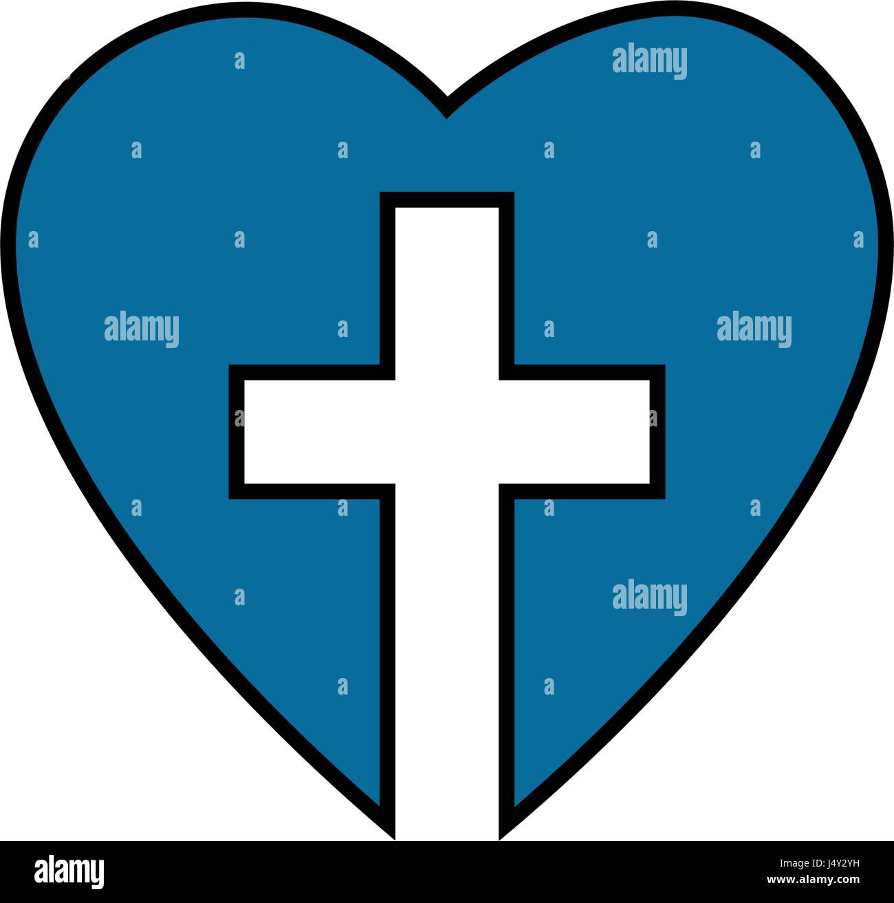Christian cross symbol Stock Vector Image & Art - Alamy