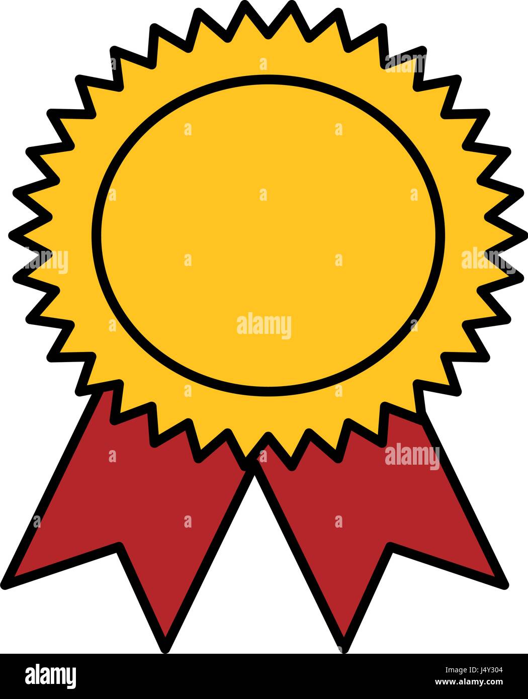 Award ribbon symbol Stock Vector Image & Art - Alamy