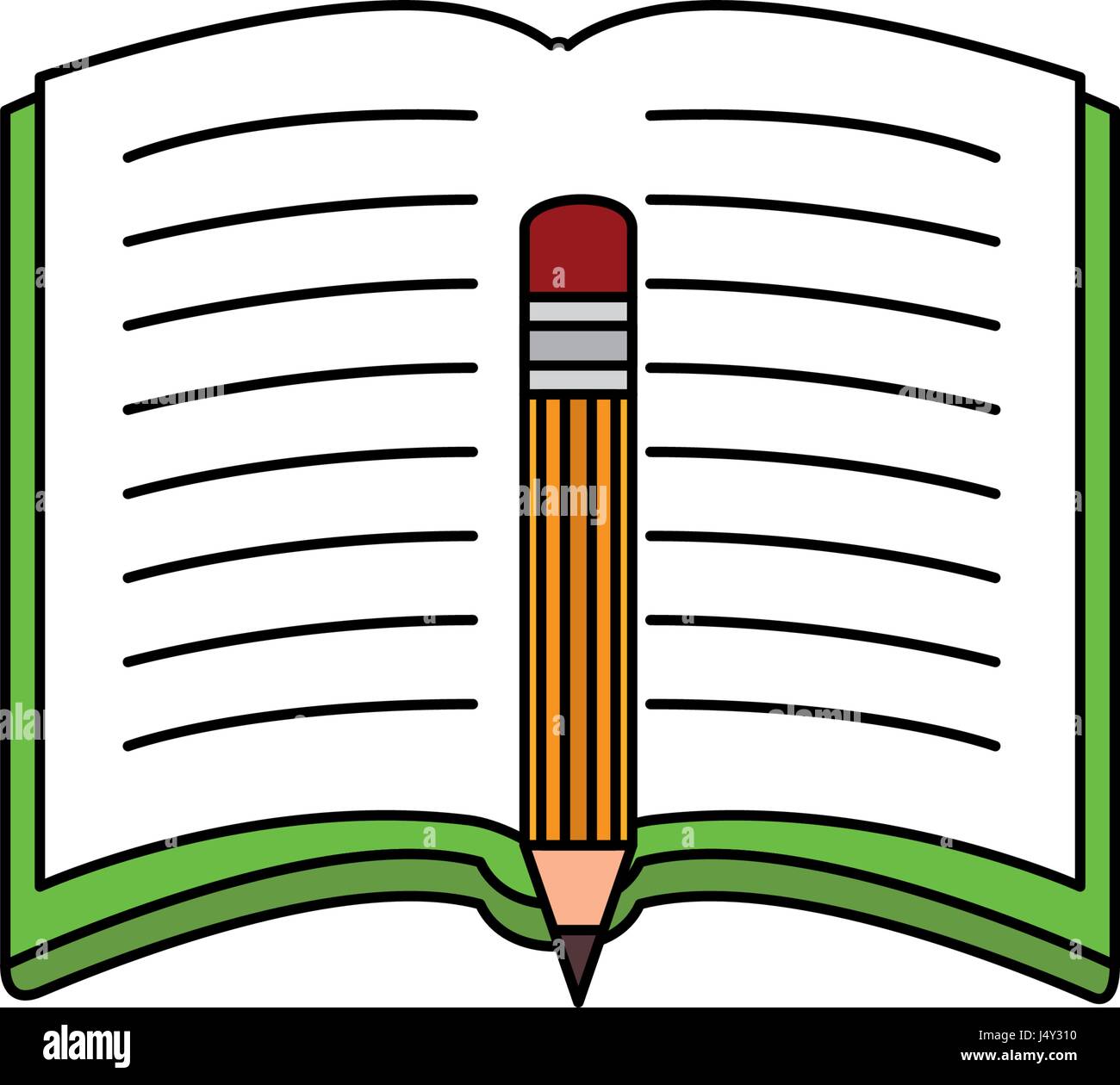 Book open symbol Stock Vector Image & Art - Alamy