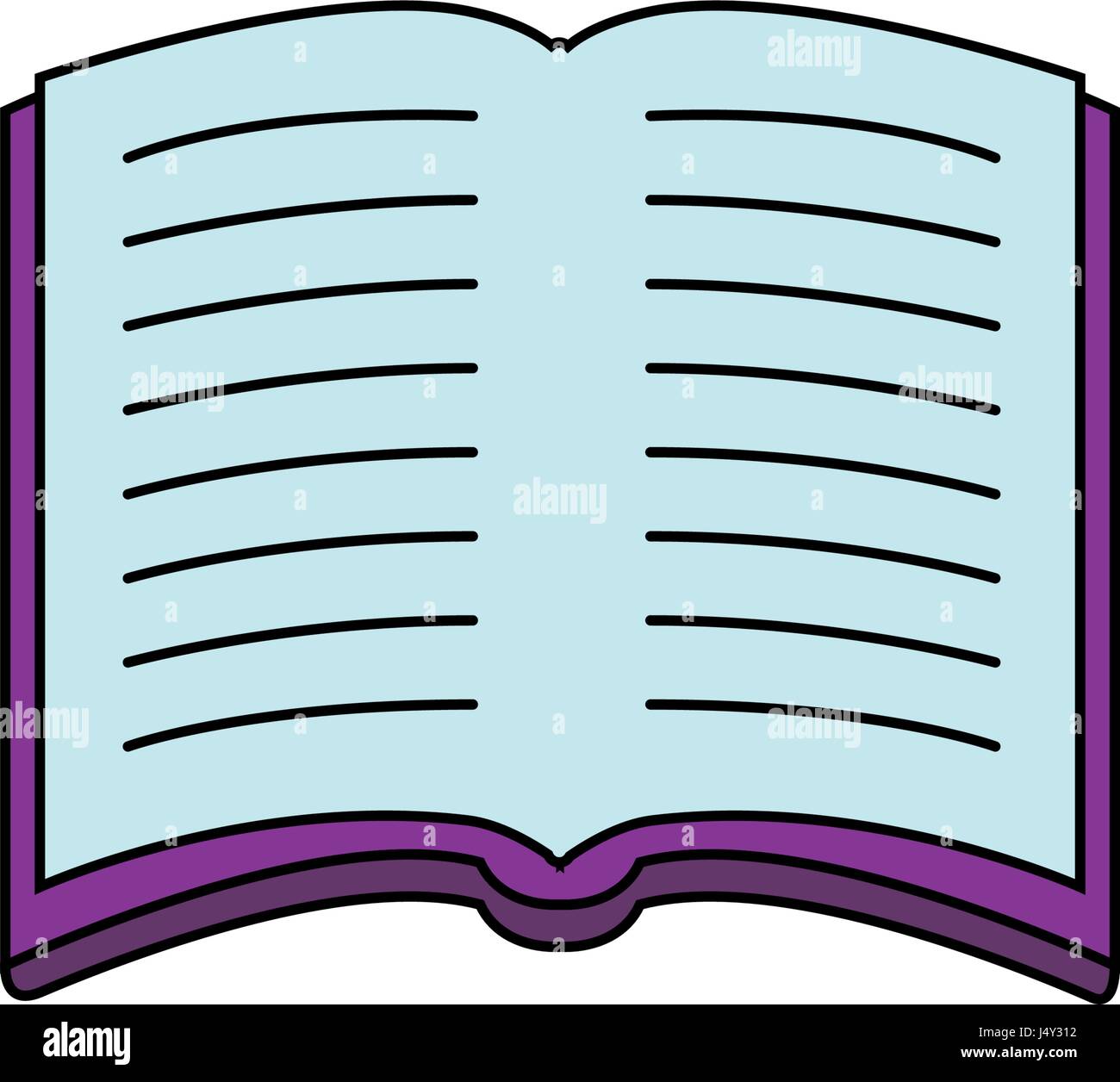 Book open symbol Stock Vector Image & Art - Alamy