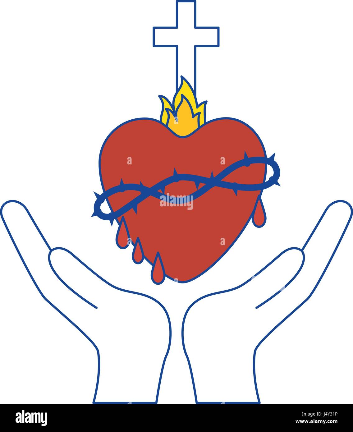 Catholic Holy Spirit Symbol High Resolution Stock Photography and ...