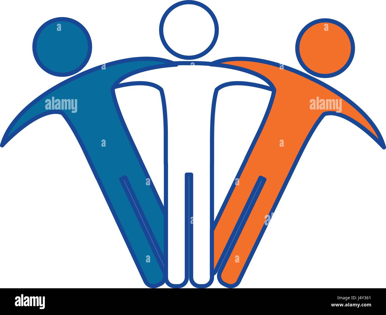 teamwork emblem icon Stock Vector Image & Art - Alamy