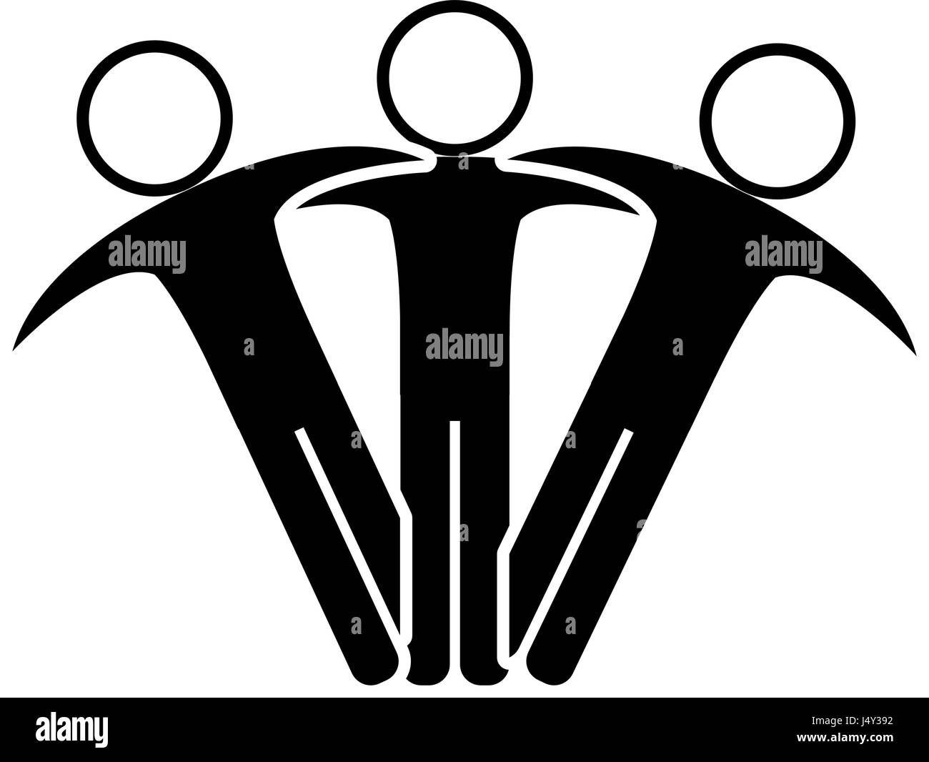 people emblem icon Stock Vector Image & Art - Alamy