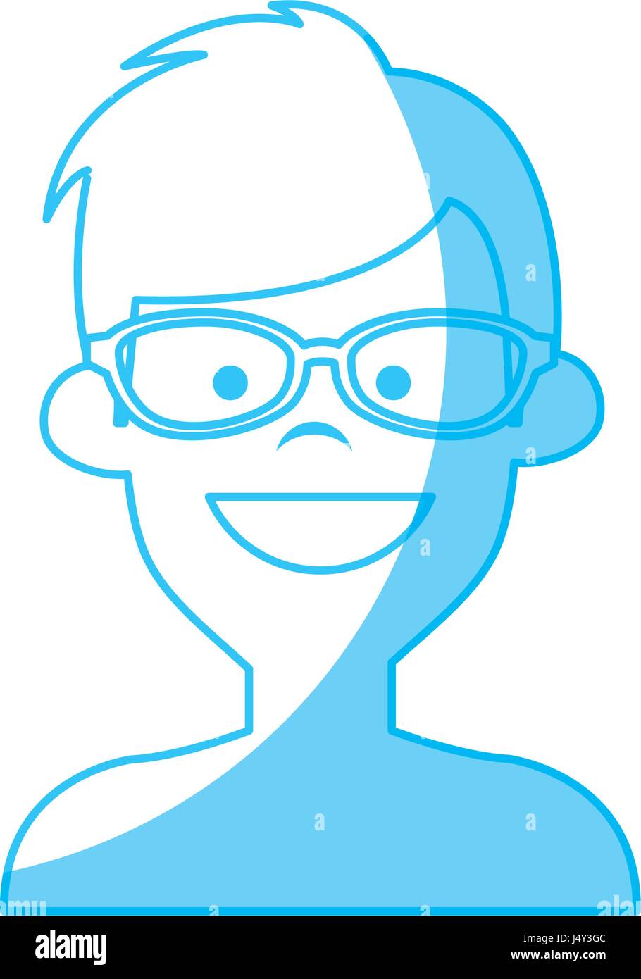 happy man icon Stock Vector Image & Art - Alamy