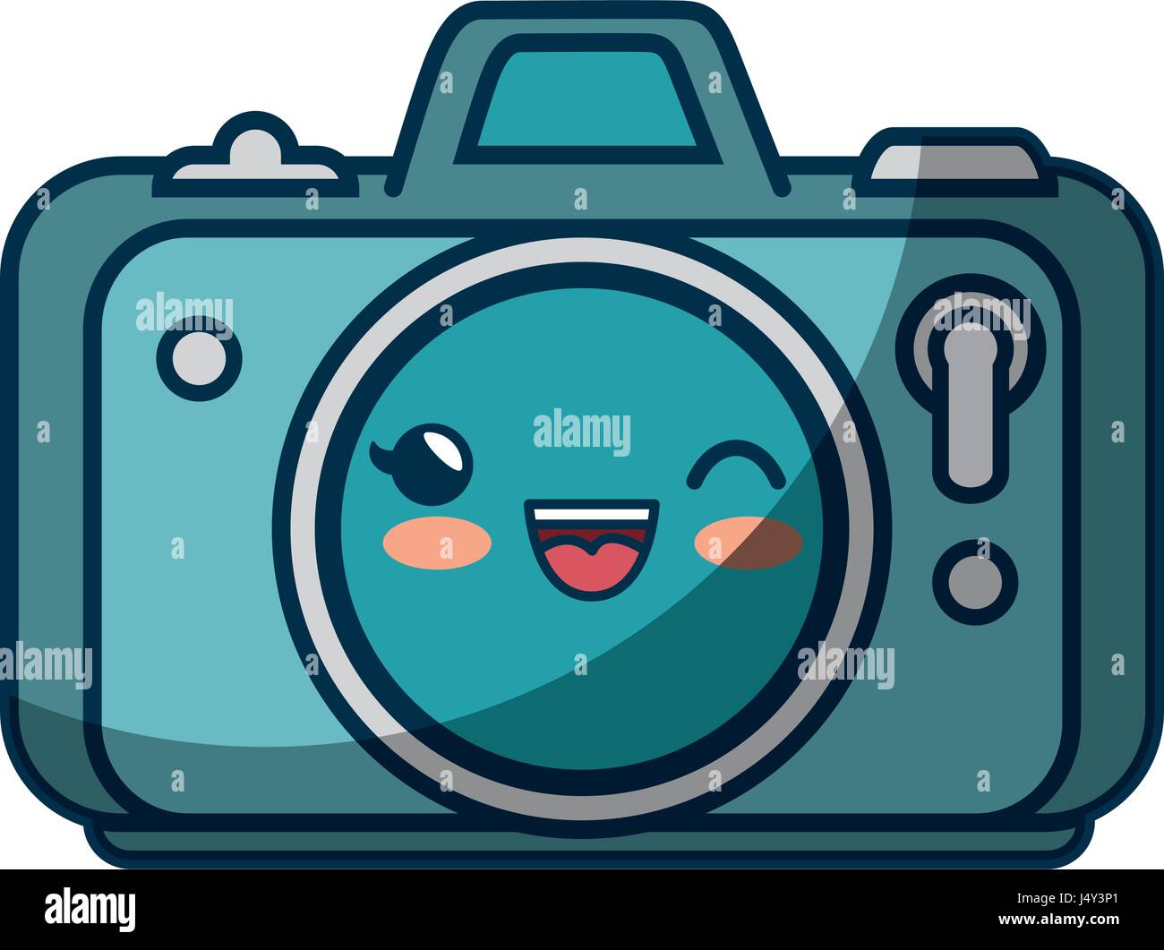 kawaii camera icon Stock Vector Image & Art - Alamy