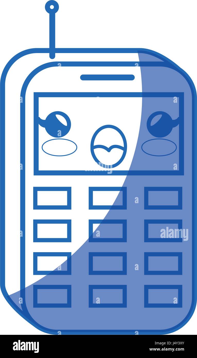 kawaii phone icon Stock Vector Image & Art - Alamy