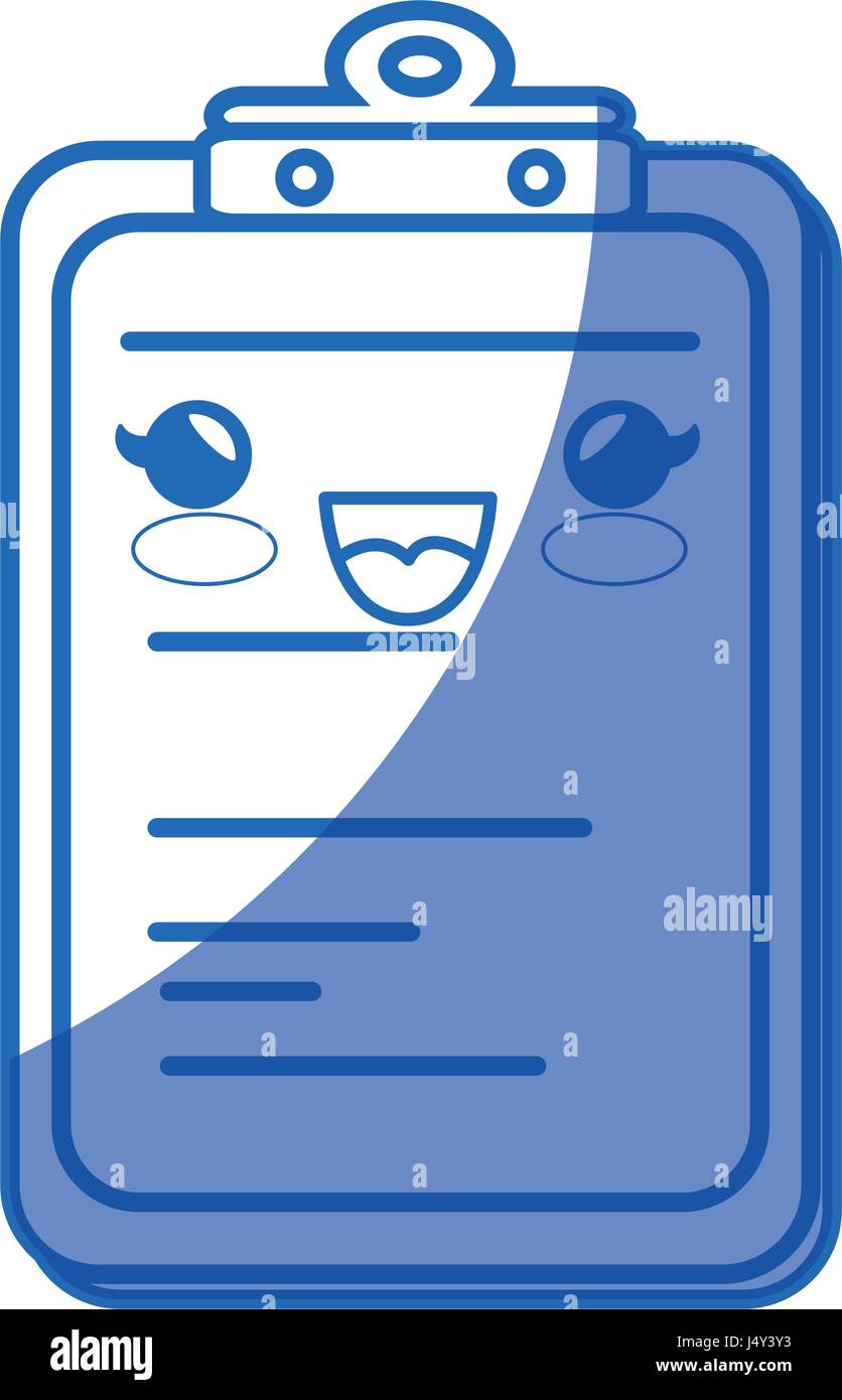 kawaii report table icon Stock Vector Image & Art - Alamy