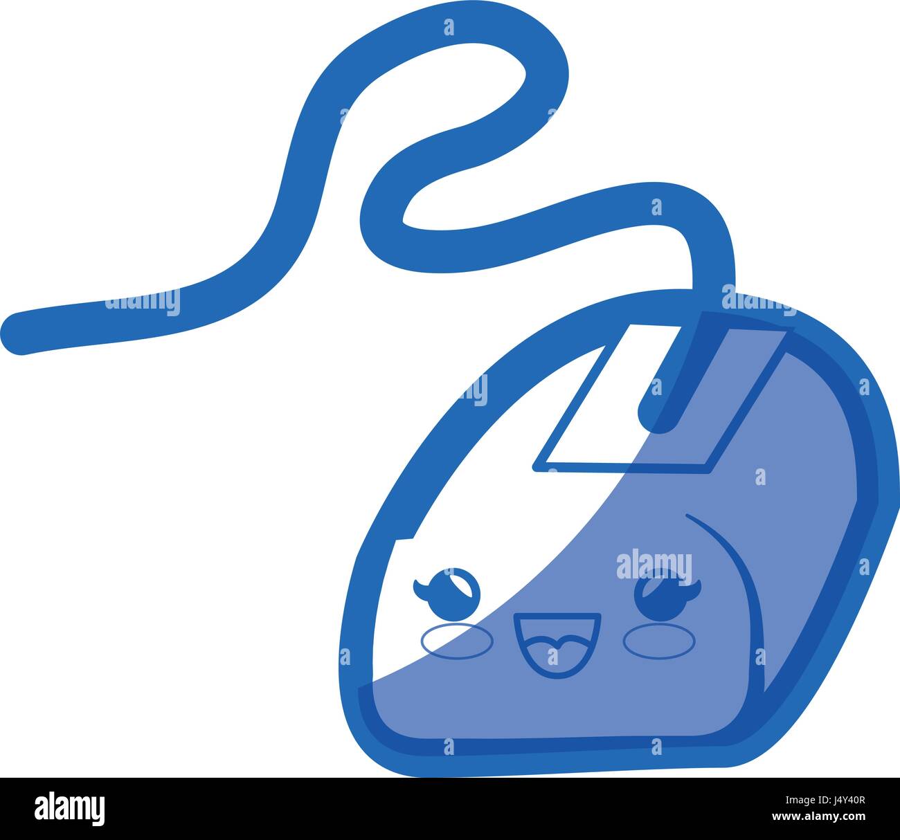 kawaii mouse device icon Stock Vector Image & Art - Alamy