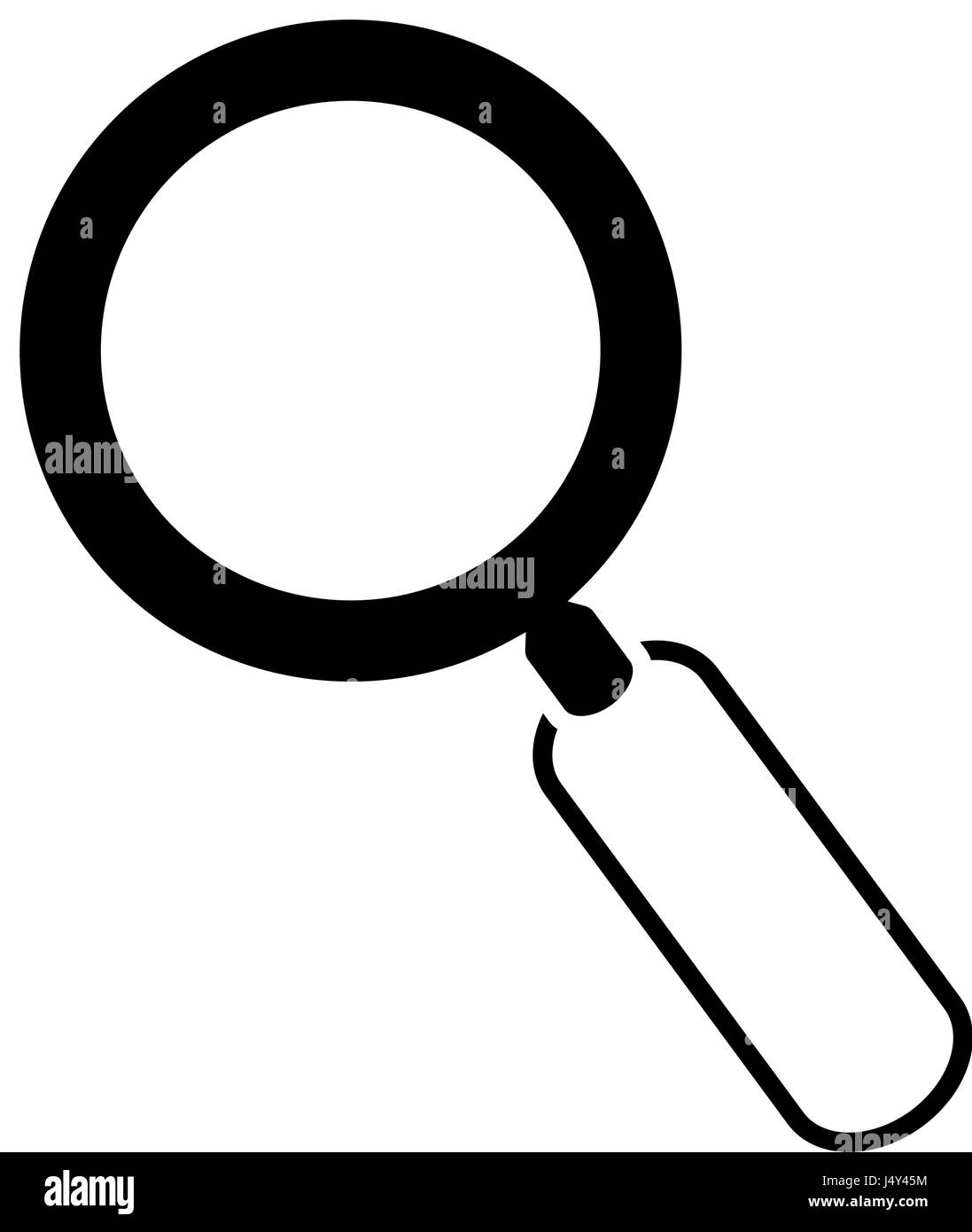 magnifying glass icon Stock Vector Image & Art - Alamy