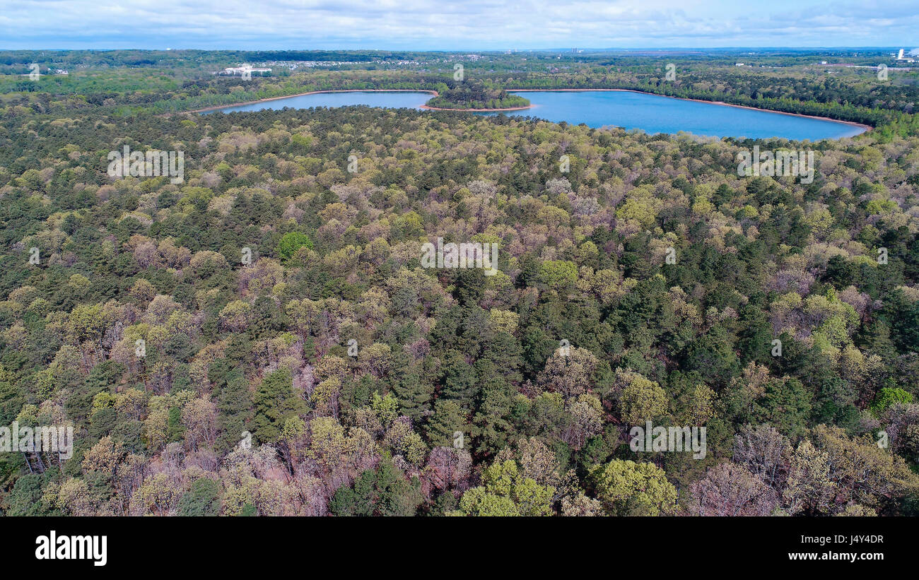 Aerial reservoir bridge hi-res stock photography and images - Alamy