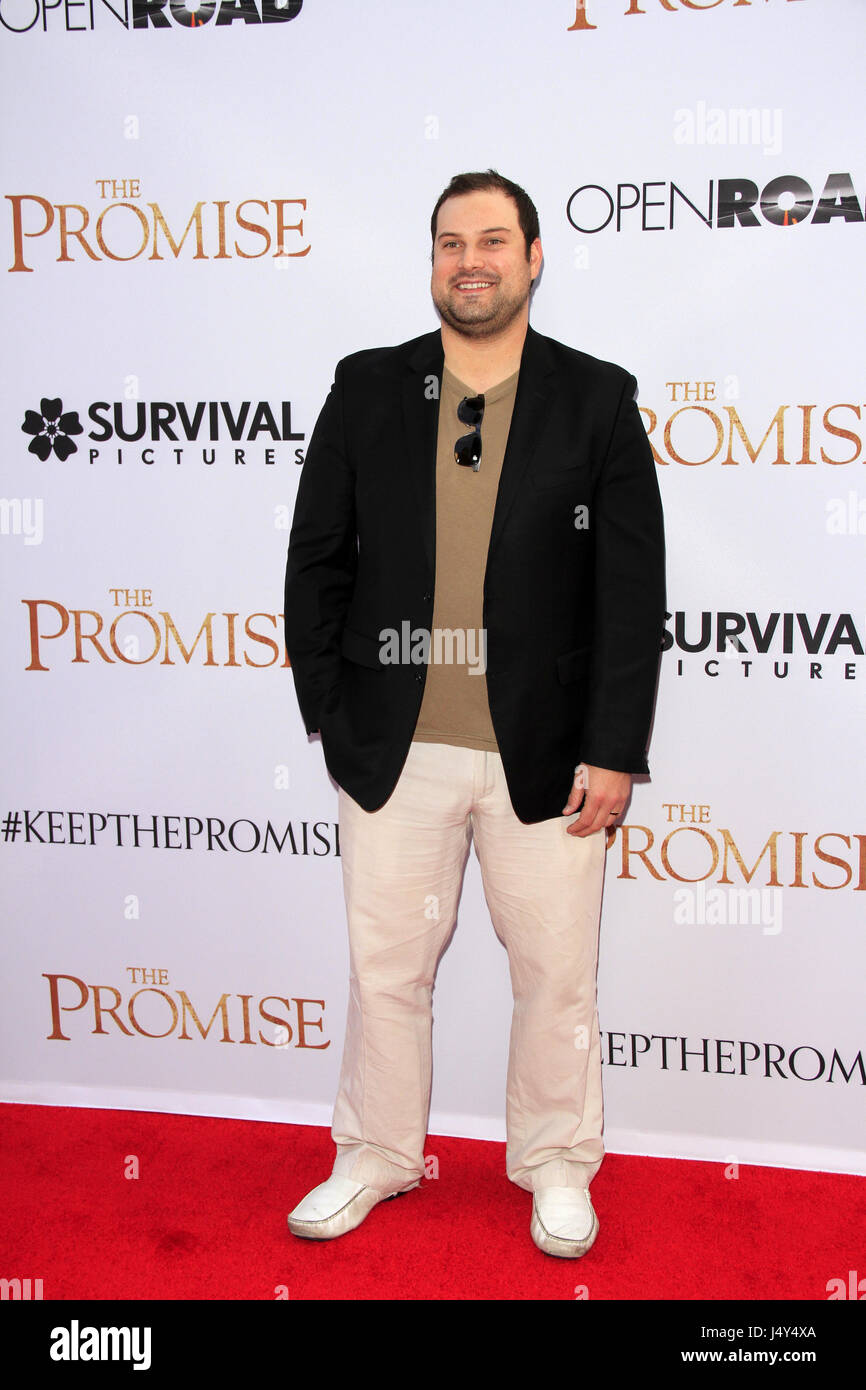 'The Promise' - Premiere - Arrivals Featuring: Max Adler Where: Los ...