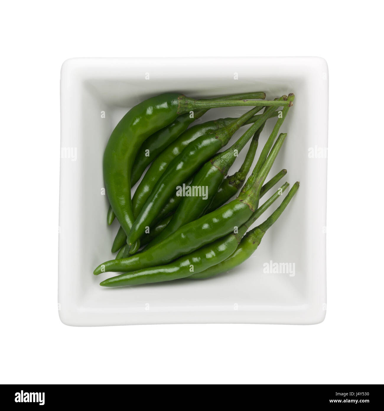 Green chili fruit in Cut Out Stock Images & Pictures - Alamy